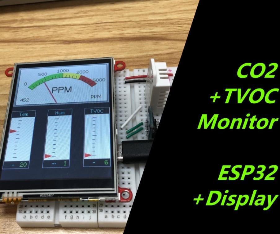 Monitor CO2 and TVOC With ESP32 : 8 Steps - Instructables