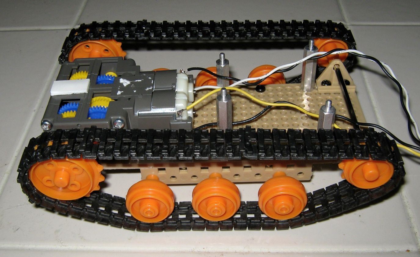 IR Remote Controlled Tracked Robot : 10 Steps - Instructables