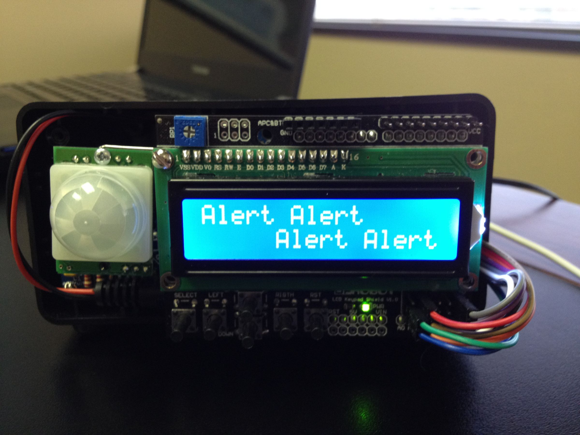 Motion Sensitive LCD Real-Time Clock/Alarm/Timer (Updated Program) : 8 ...