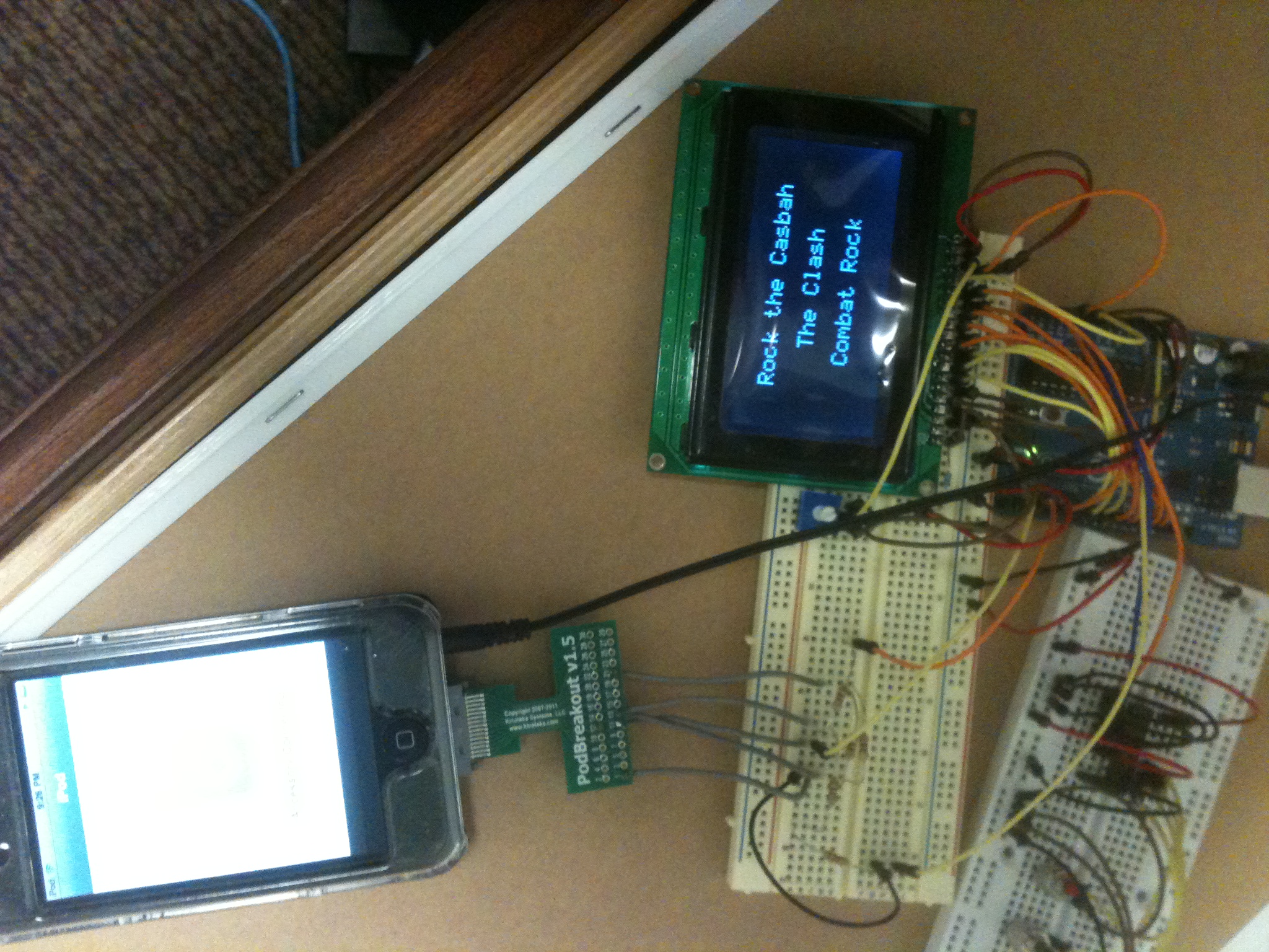 IPod Information Screen : 7 Steps (with Pictures) - Instructables