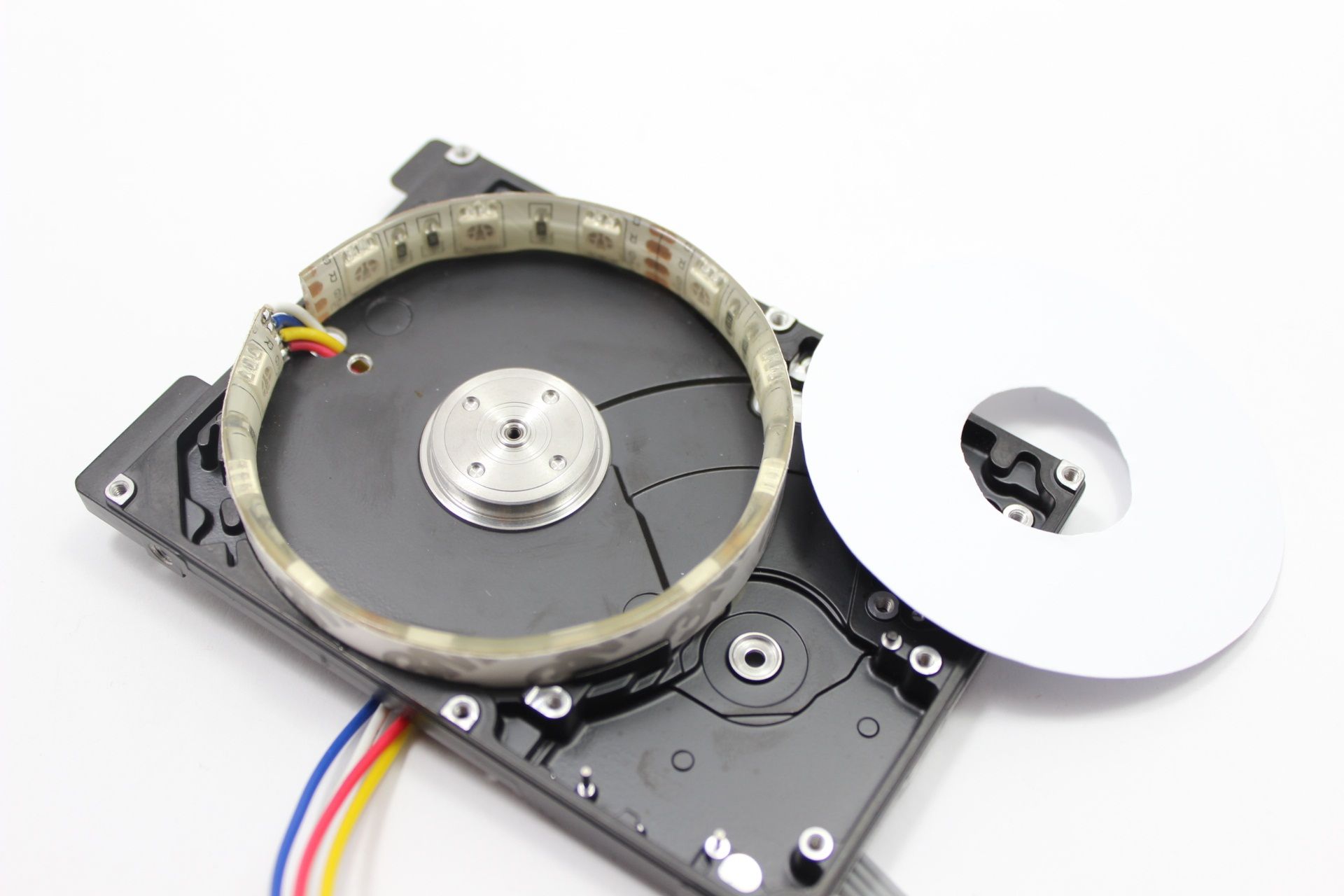 Recycled Hard Drive Clock - FuneLab : 26 Steps (with Pictures ...