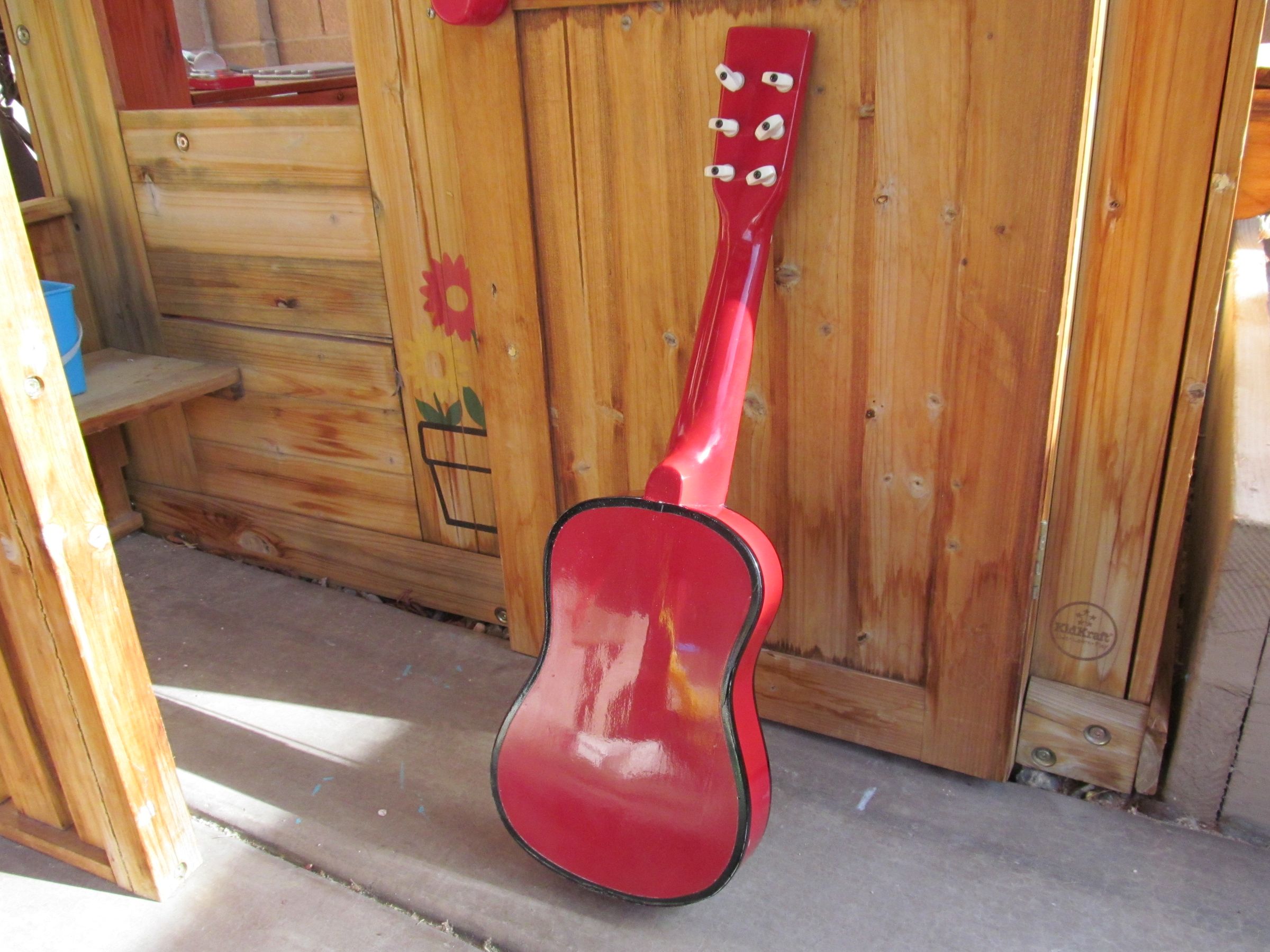 Little Red Guitar : 6 Steps (with Pictures) - Instructables