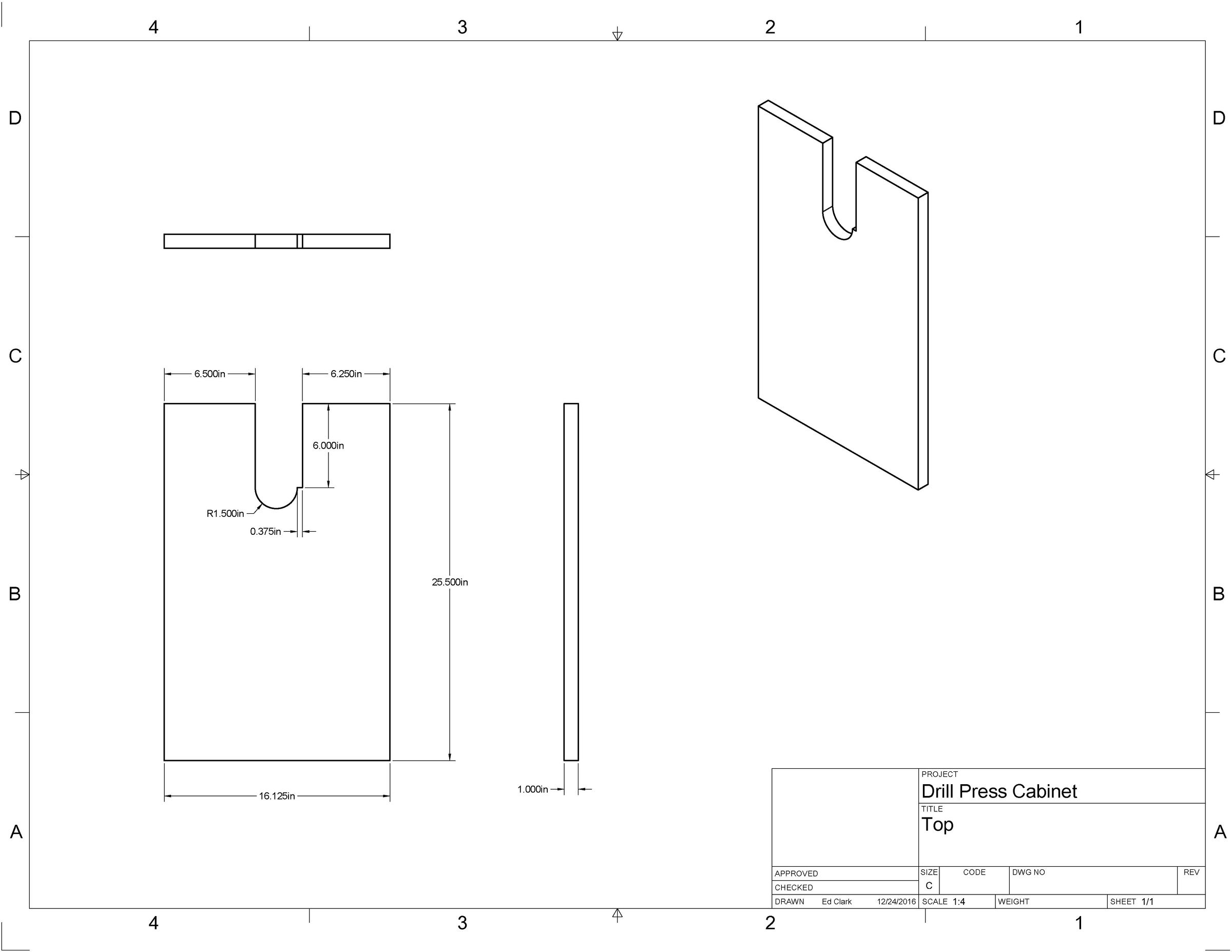 Drill Press Cabinet : 11 Steps (with Pictures) - Instructables