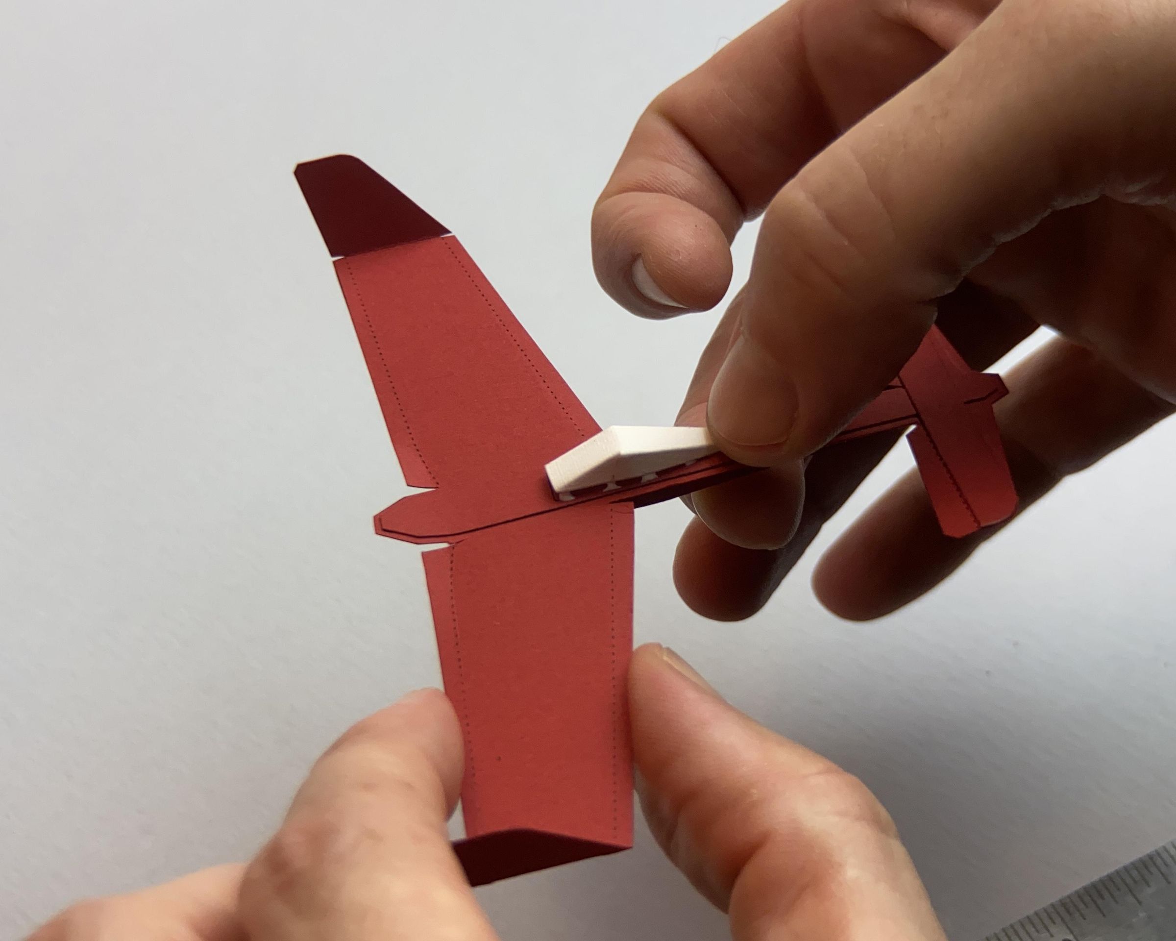 Micro Canard Glider Made of Card Stock : 6 Steps (with Pictures ...
