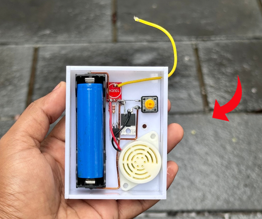 Invisible Touch Alarm System for Doors : 12 Steps (with Pictures ...