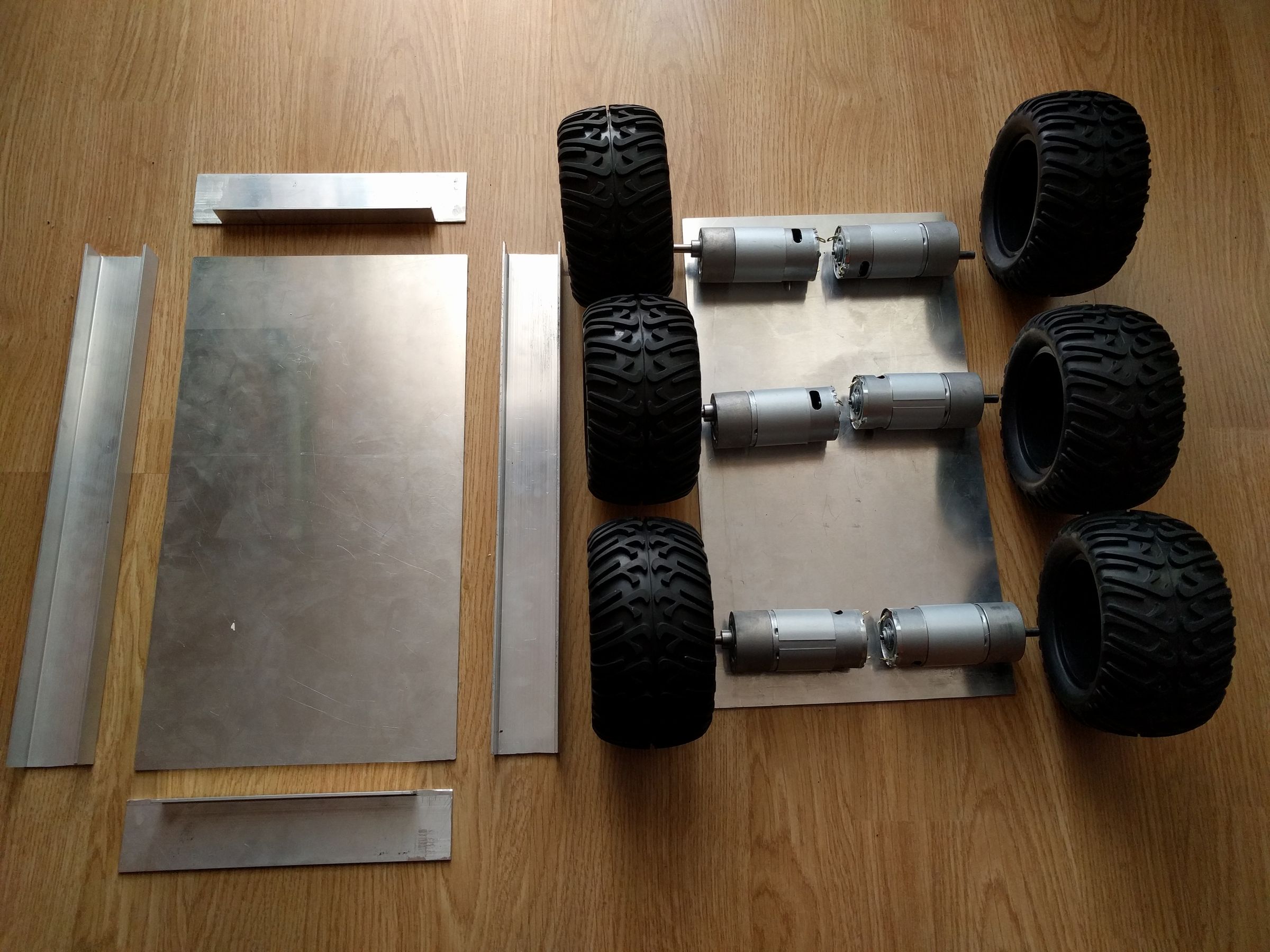 Remote Controlled 6WD All Terrain Robot : 10 Steps (with Pictures ...