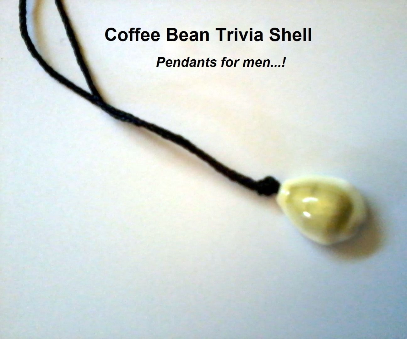Coffee Bean Trivia Shell - Pendants for Men : 7 Steps - Instructables