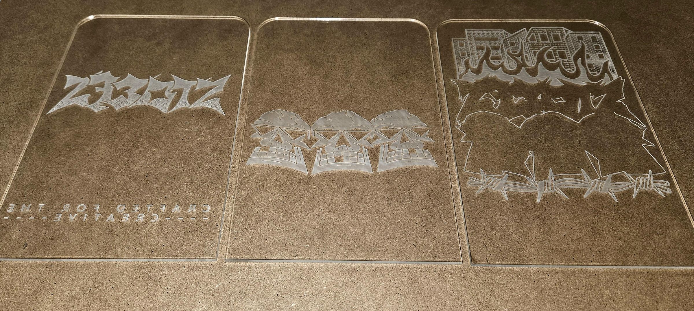 Multi-Layered Edge Lit Acrylic Sign With Color Changing Animations! : 8 ...