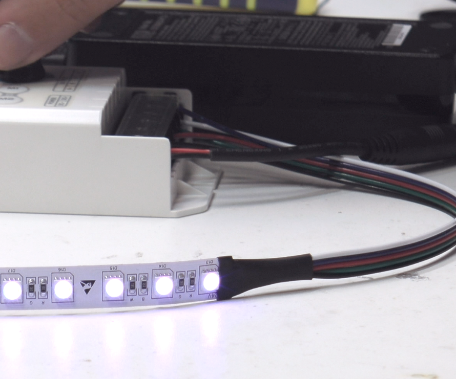Soldering RGBW and RGB LED Strip Tape : 9 Steps (with Pictures ...