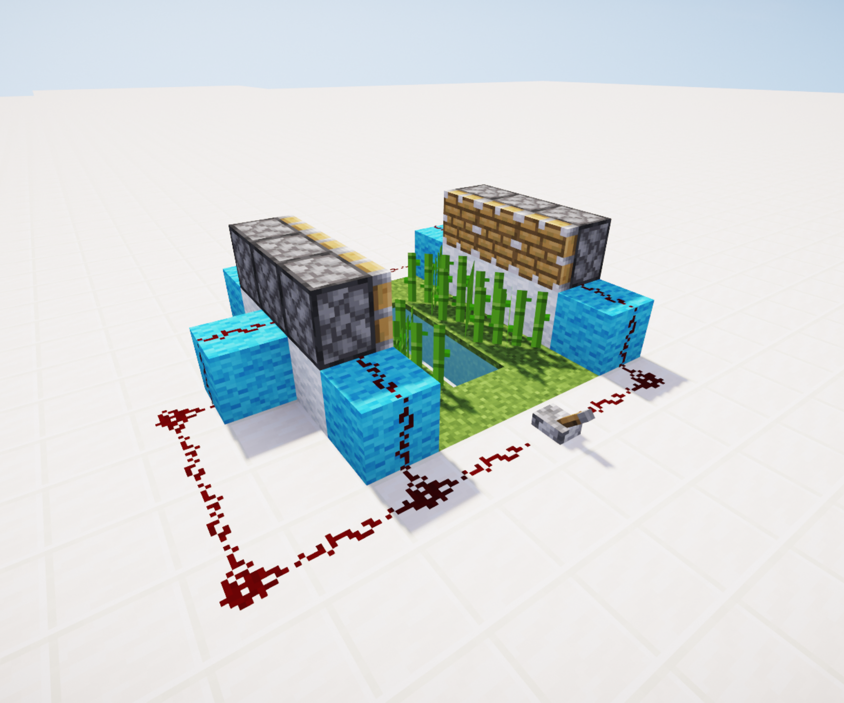 How to Build a Sugar Cane Farm in Minecraft! : 6 Steps - Instructables