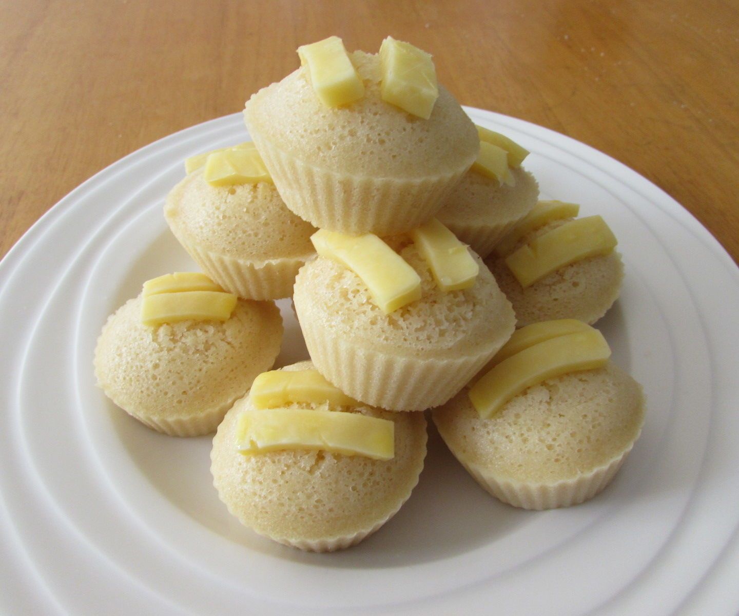 Steamed Butter Muffins With Cheese (Butter Puto) (with Pictures ...