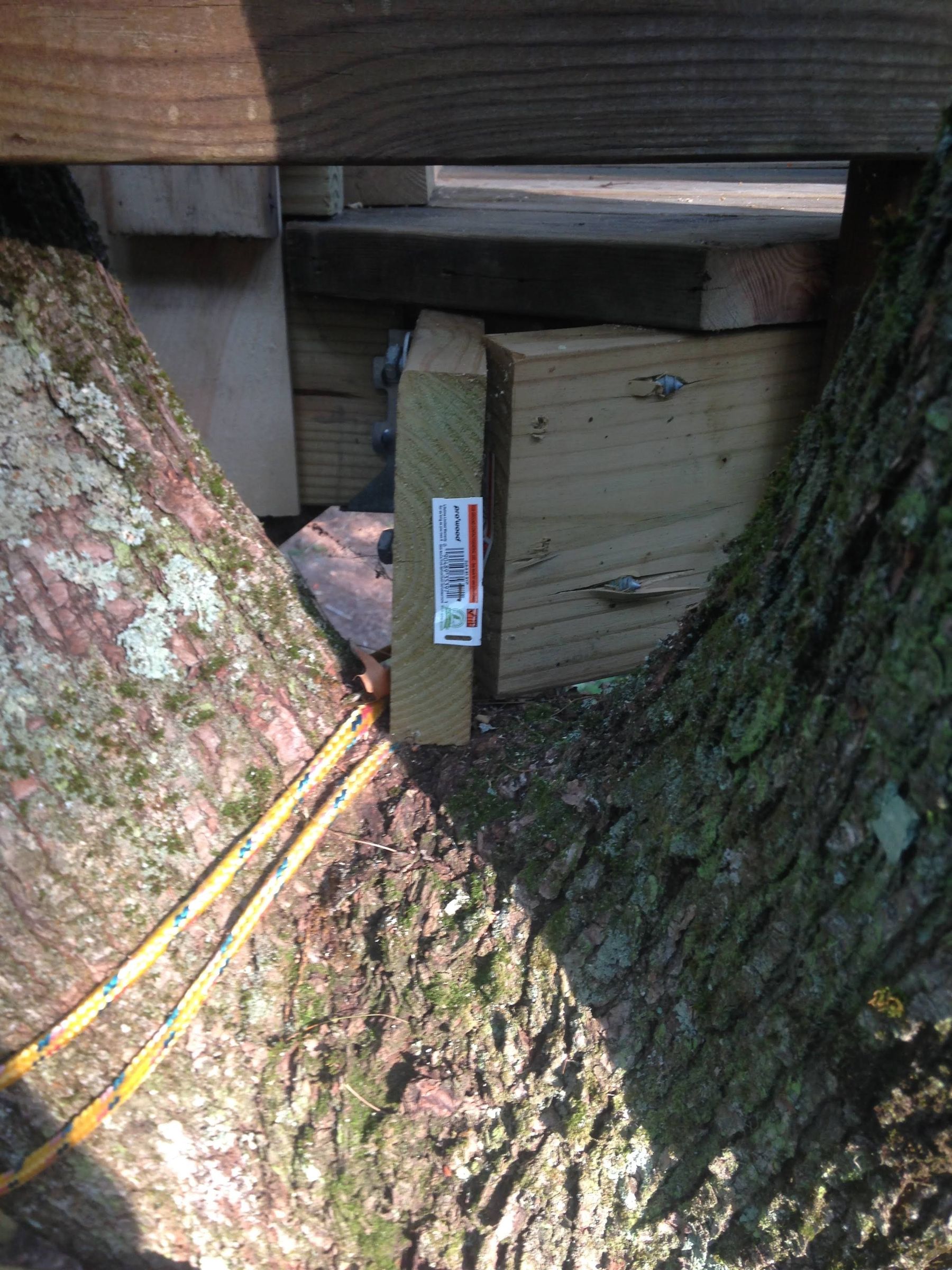 Multi Level Tree House From Recycled Materials : 10 Steps (with ...