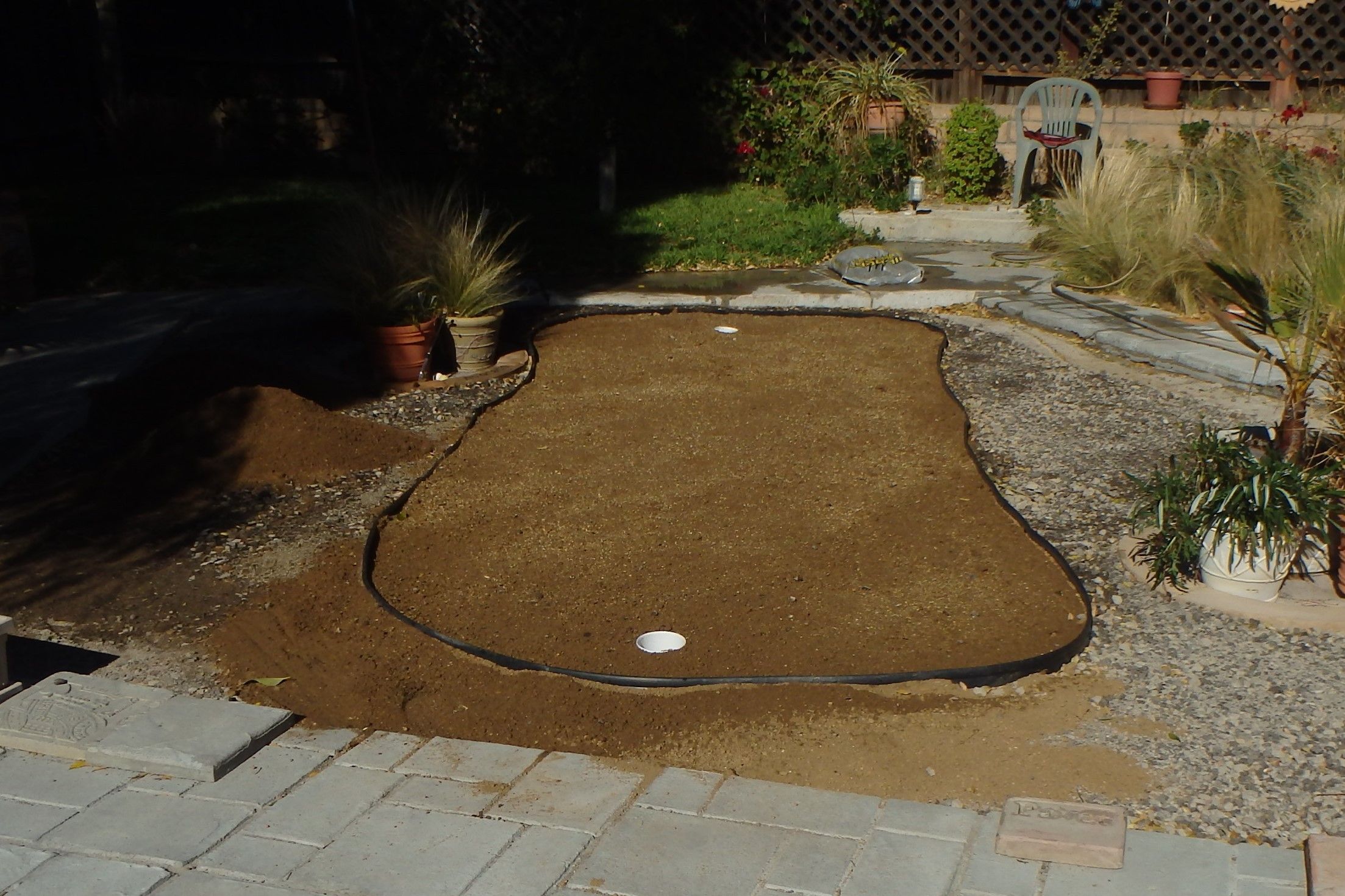 Convert Swimming Pool to Putting Green : 12 Steps (with Pictures ...