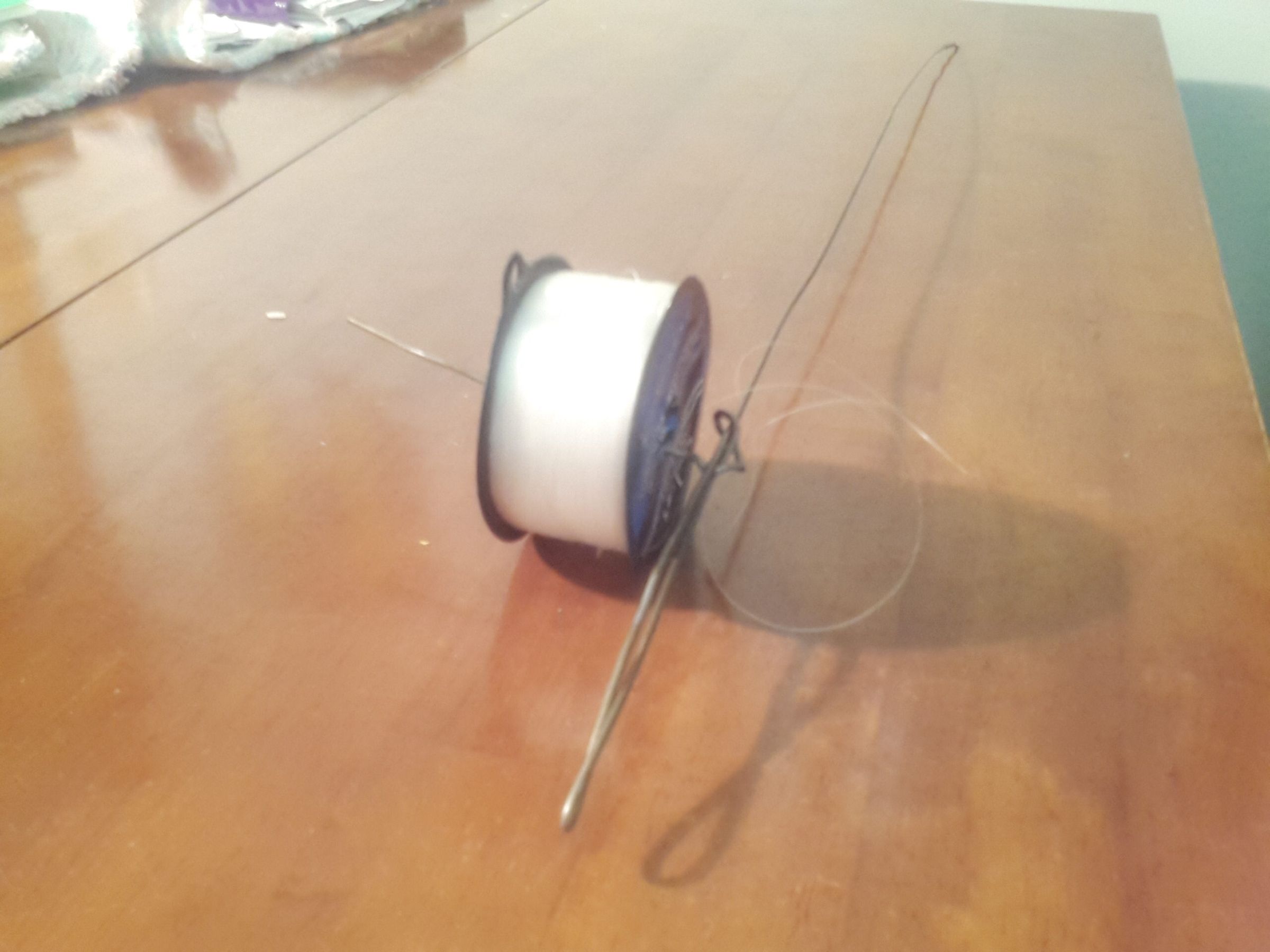 Making a Ice Fishing Rod! (out of Some Household Items) : 8 Steps ...
