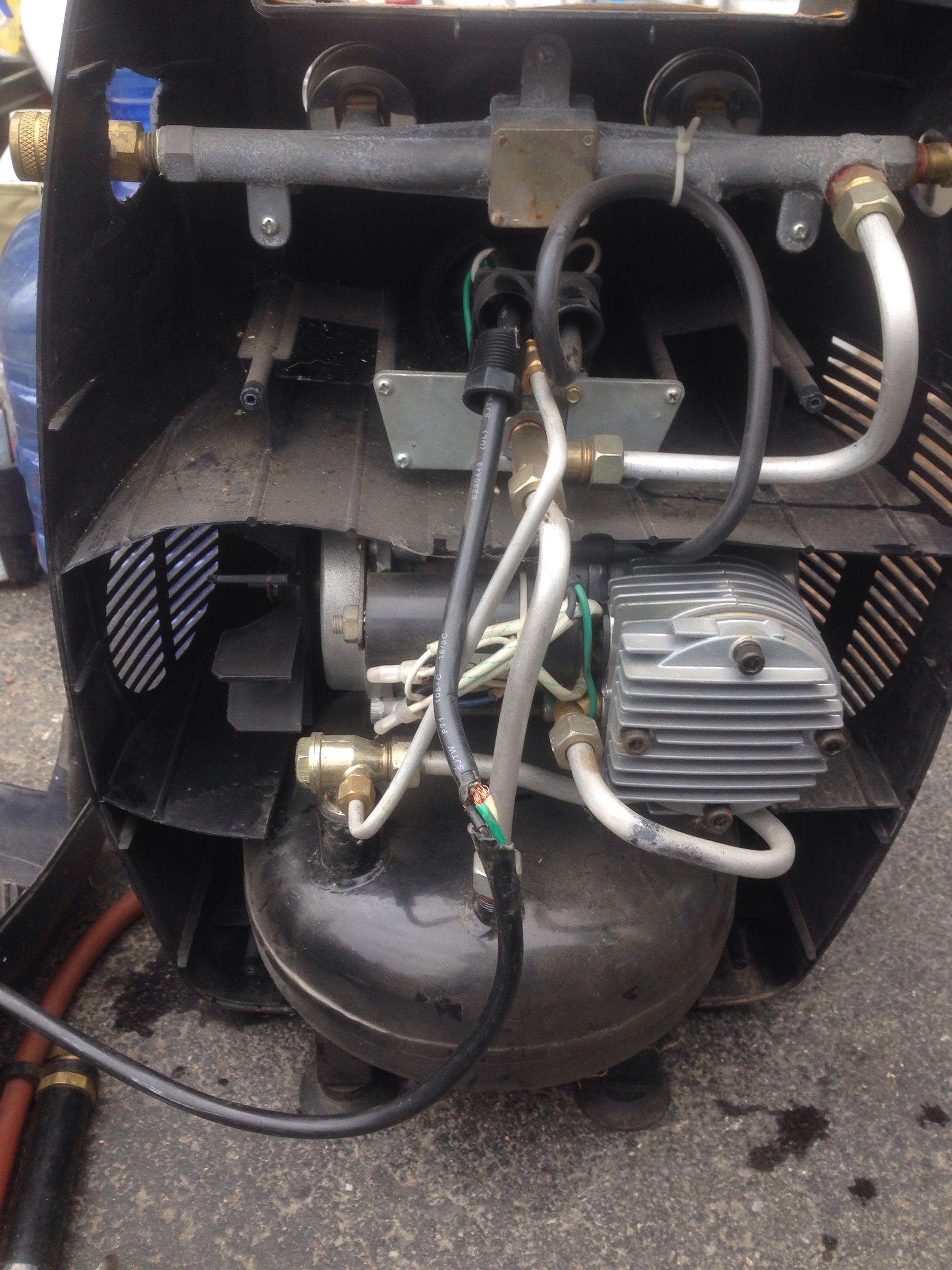 Portable Air Compressor Wire Fix : 4 Steps - Instructables