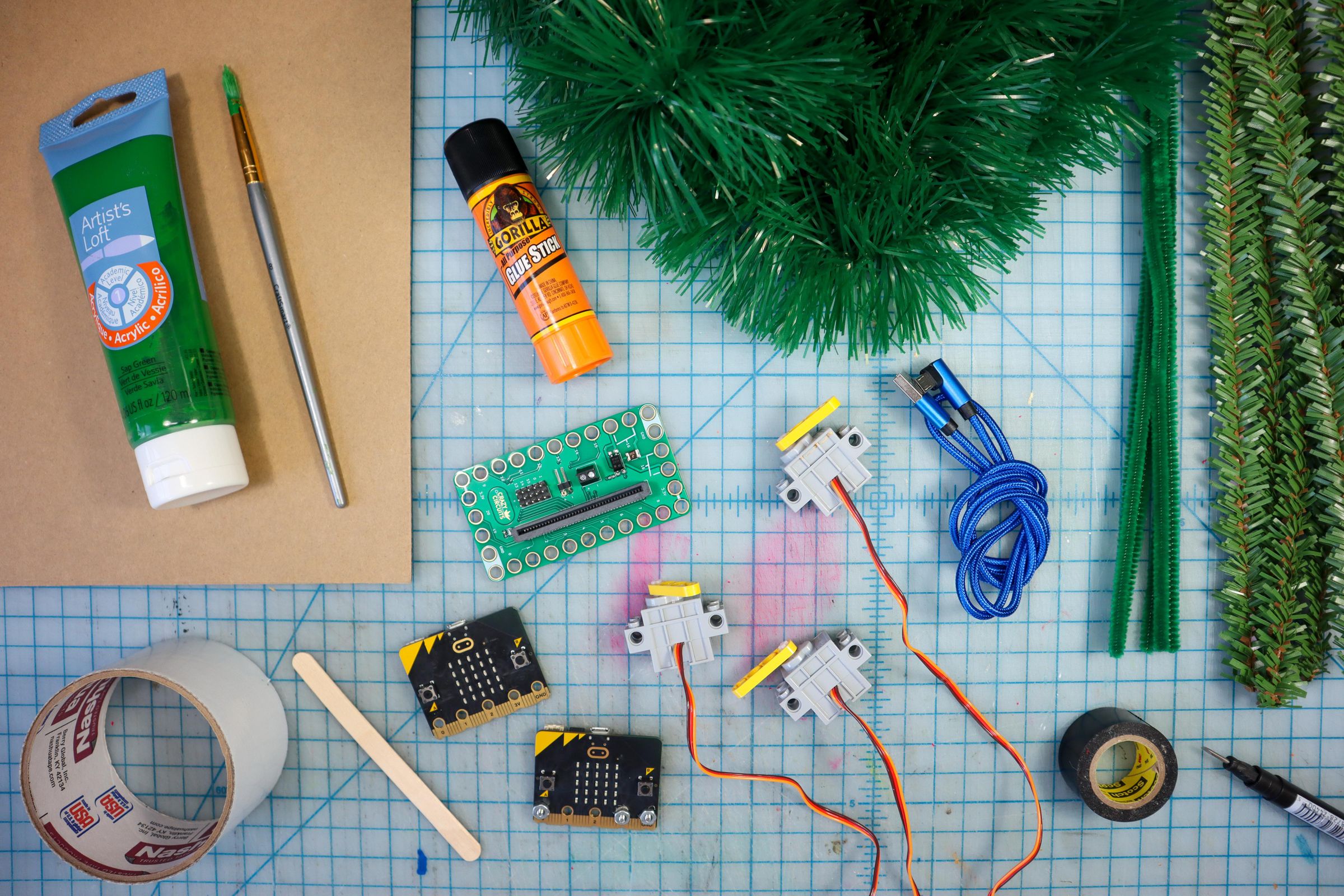 "Circuit-Tree" the Singing Christmas Tree : 29 Steps (with Pictures ...