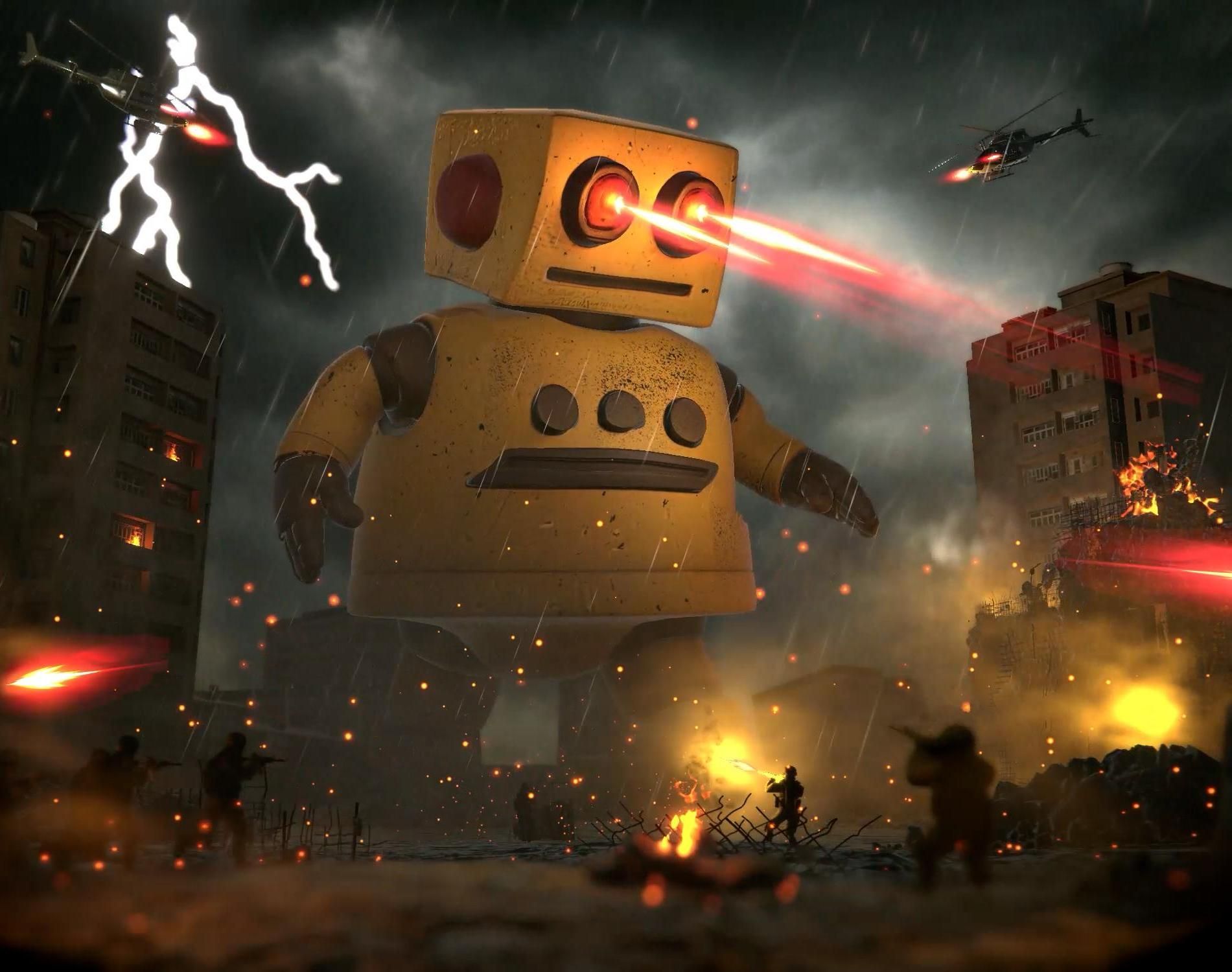 Instructables Robot Laser Battle Scene in Unity : 30 Steps (with ...