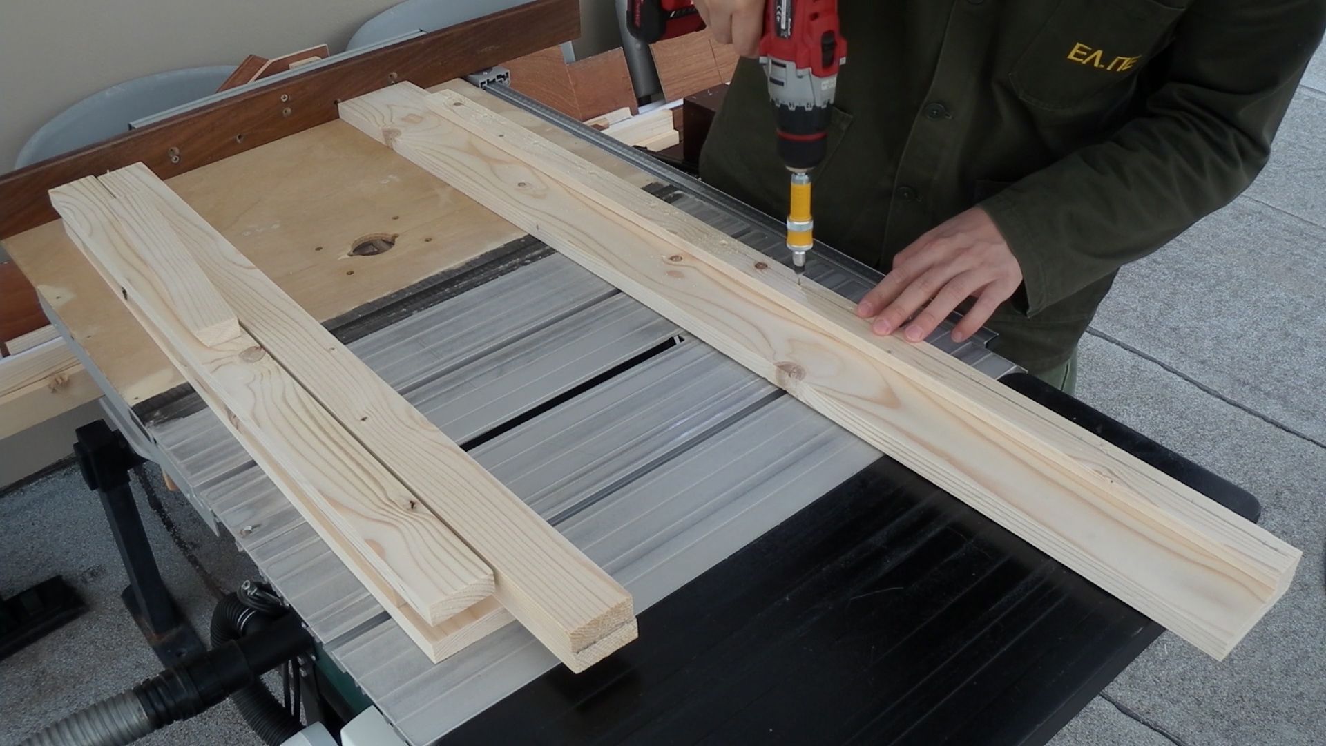 Homemade Table Saw Fence System | Easy Simple New Style : 25 Steps ...