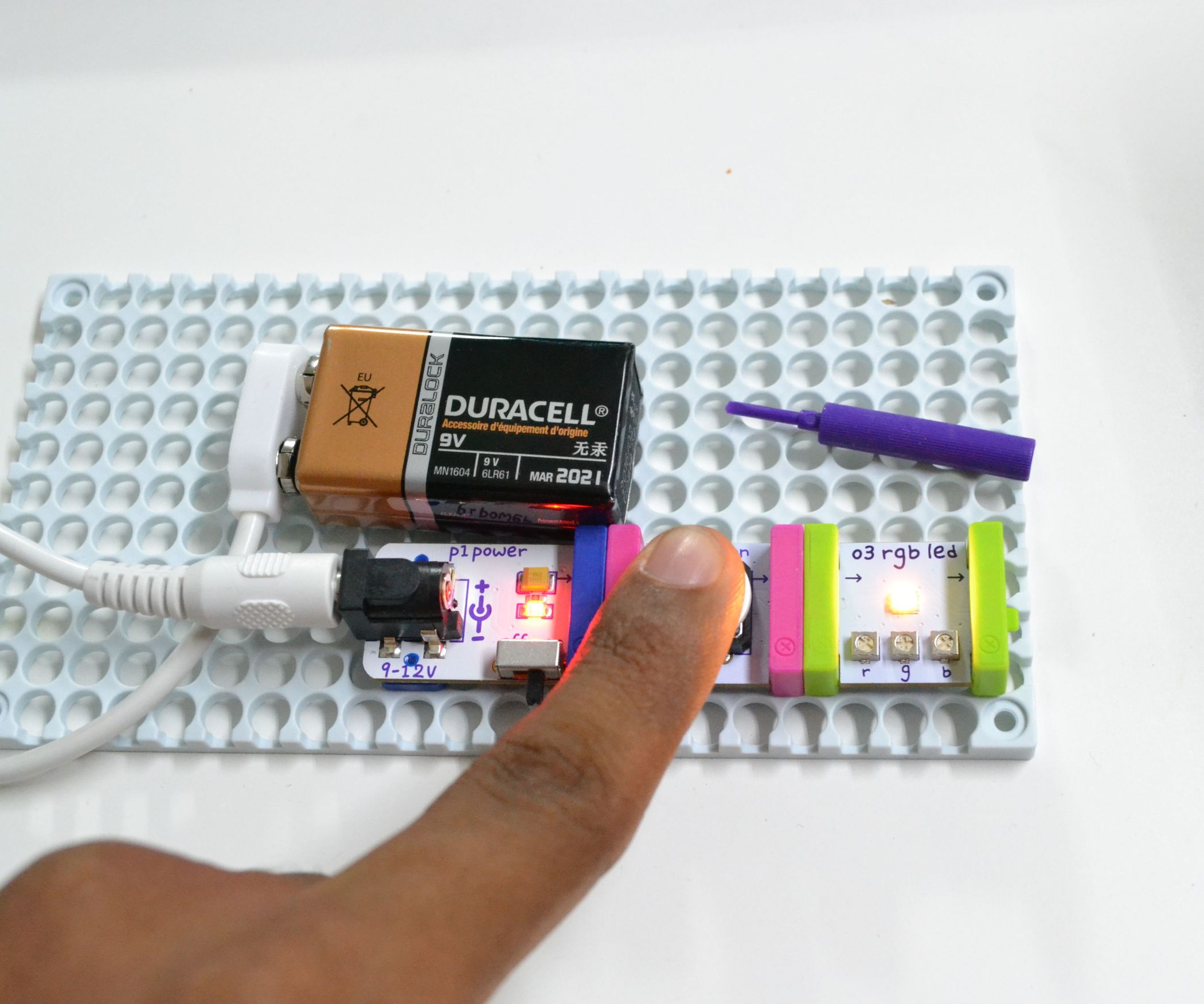How to Make a RGB LED Light Controlled by a Button : 4 Steps ...