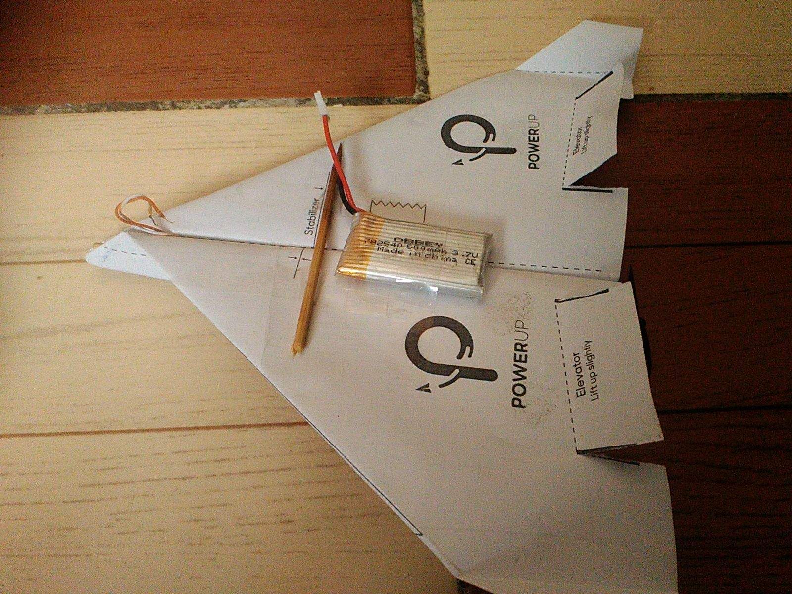 Successful Motorized Paper Plane : 4 Steps (with Pictures) - Instructables