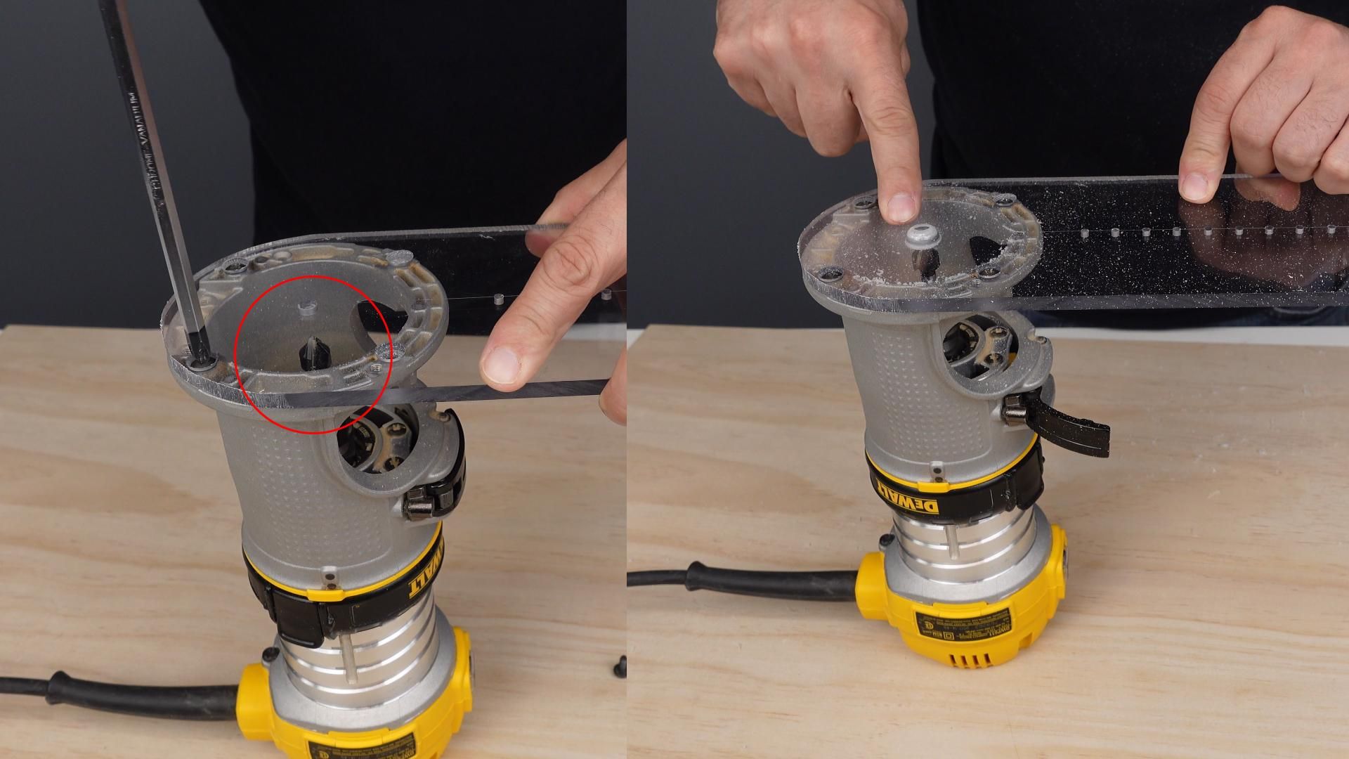 Circle Jig for Router - 5$ Basic and Easy Cutting Jig : 11 Steps (with ...