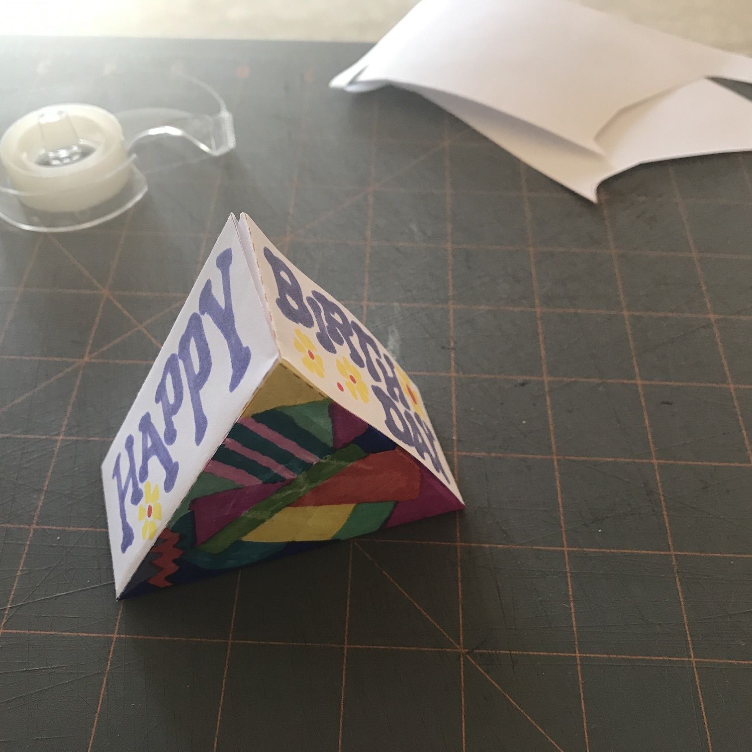 Handmade Custom Shaped Gift Box Series: Beginner - Tri-Fold Box : 6 ...