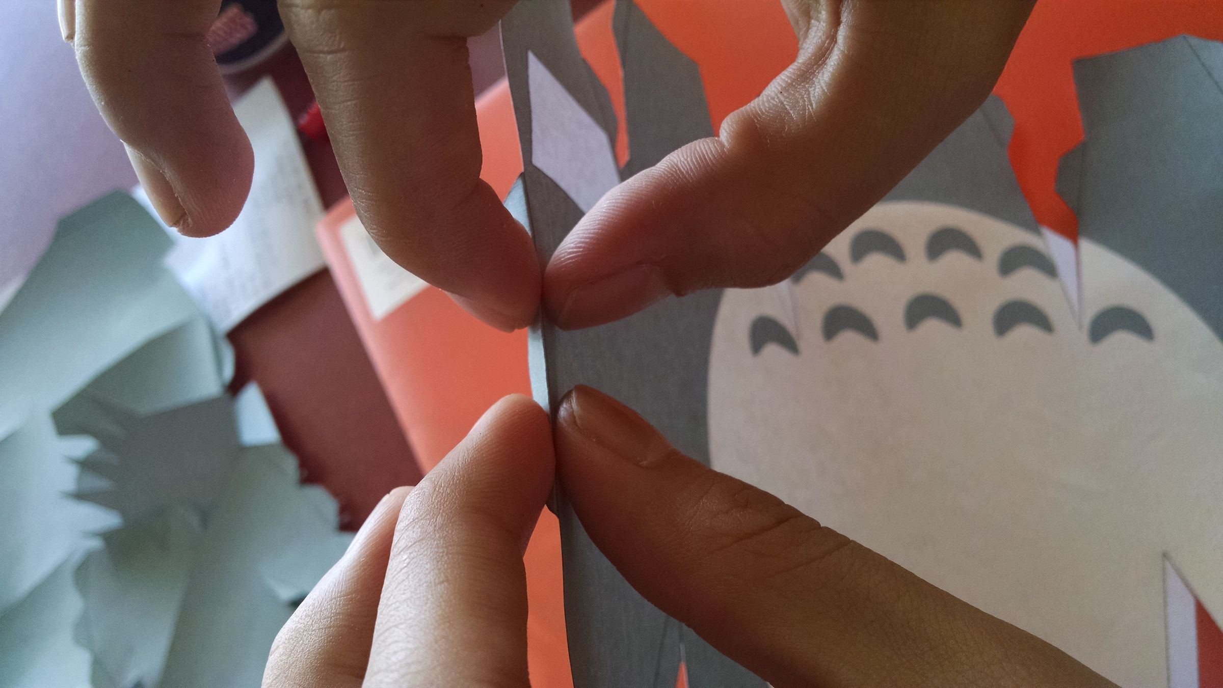 Totoro Papercraft : 13 Steps (with Pictures) - Instructables