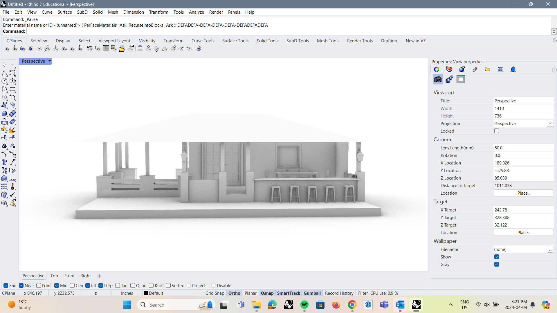 How to Render Through Rhino : 20 Steps - Instructables