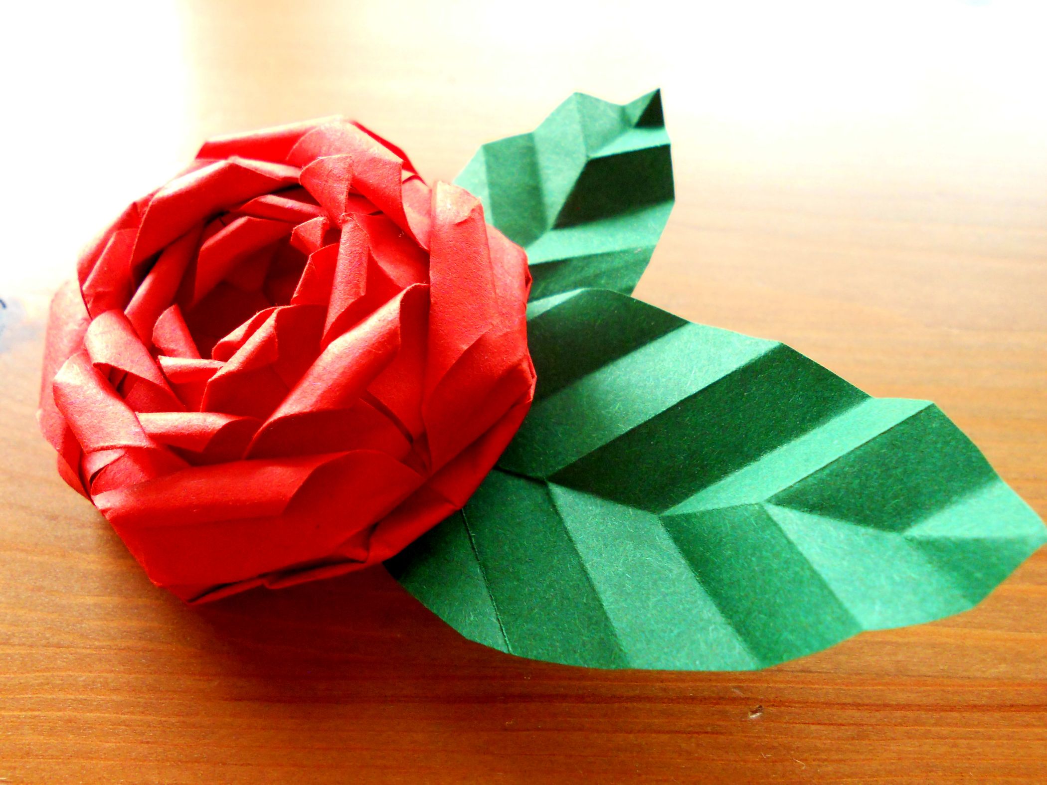 How to Make an Origami Valentines Modular Rose! - Instructables