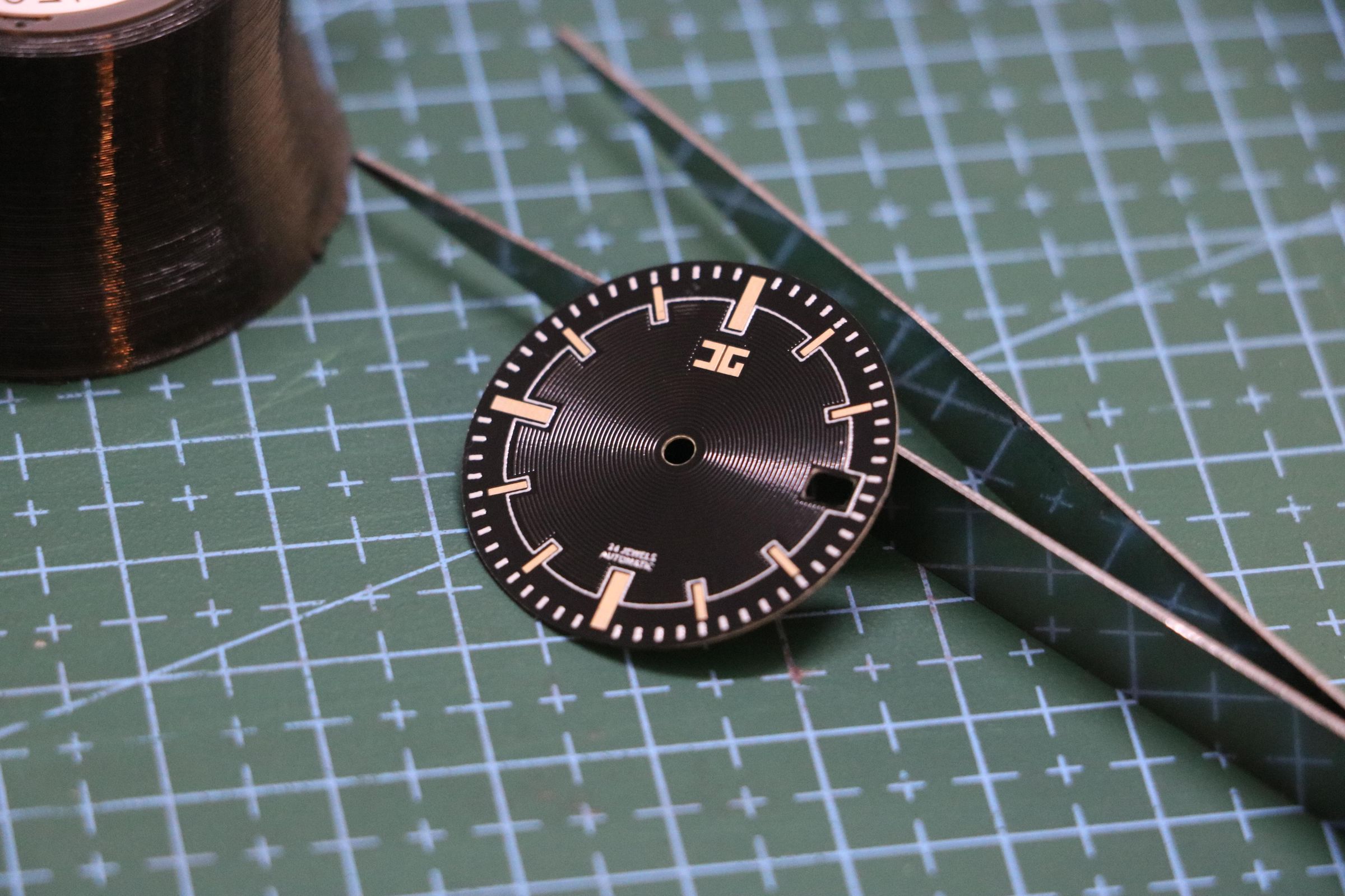 Watch Dial Using Printed Circuit Board (PCB) | DIY Mechanical Watch ...