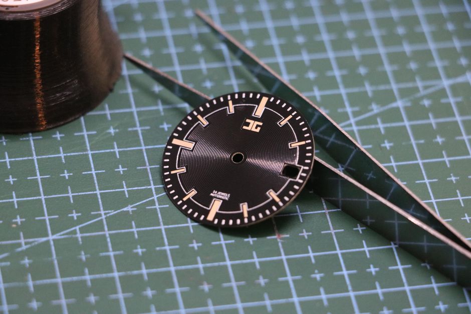 Watch Dial Using Printed Circuit Board (PCB) | DIY Mechanical Watch ...