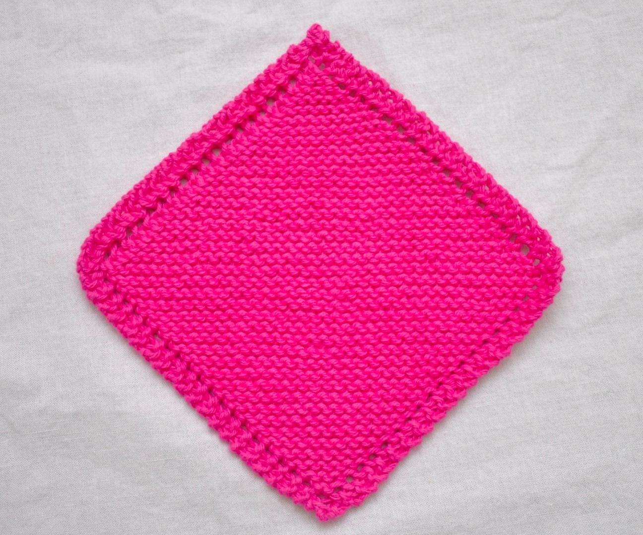 Easy Knit Dishcloth / Washcloth : 3 Steps (with Pictures) - Instructables