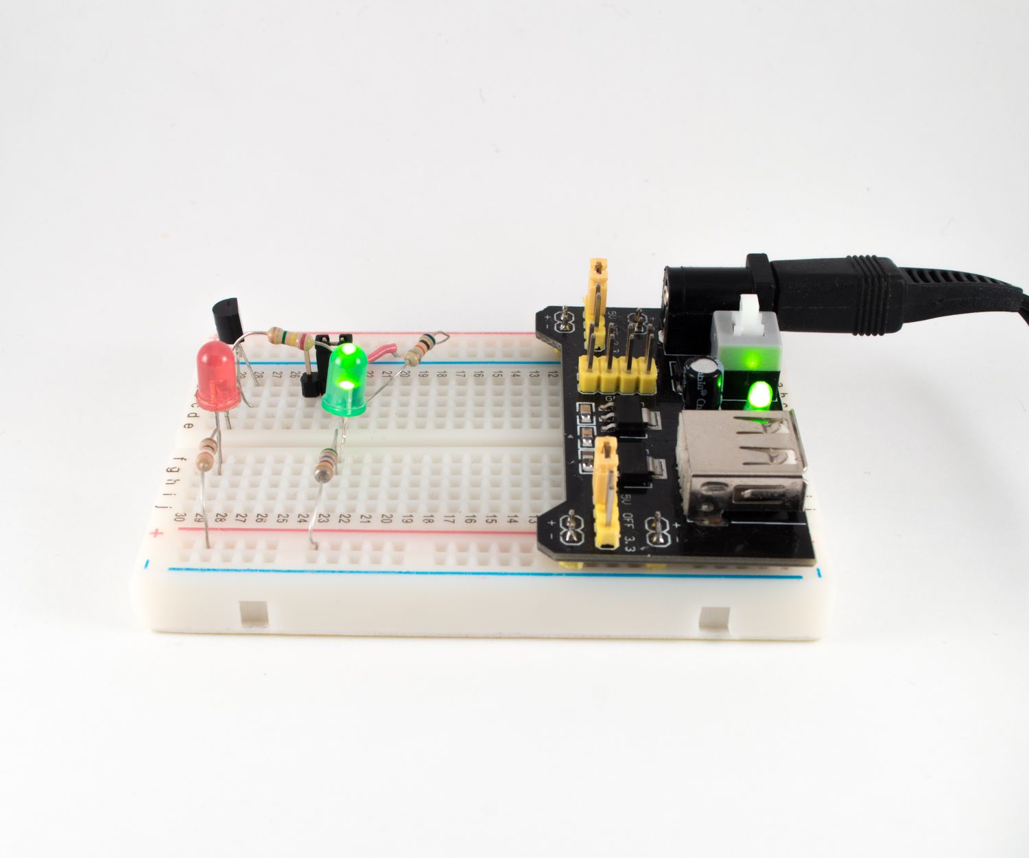Sensor Controlled RED and GREEN LEDs : 7 Steps (with Pictures ...