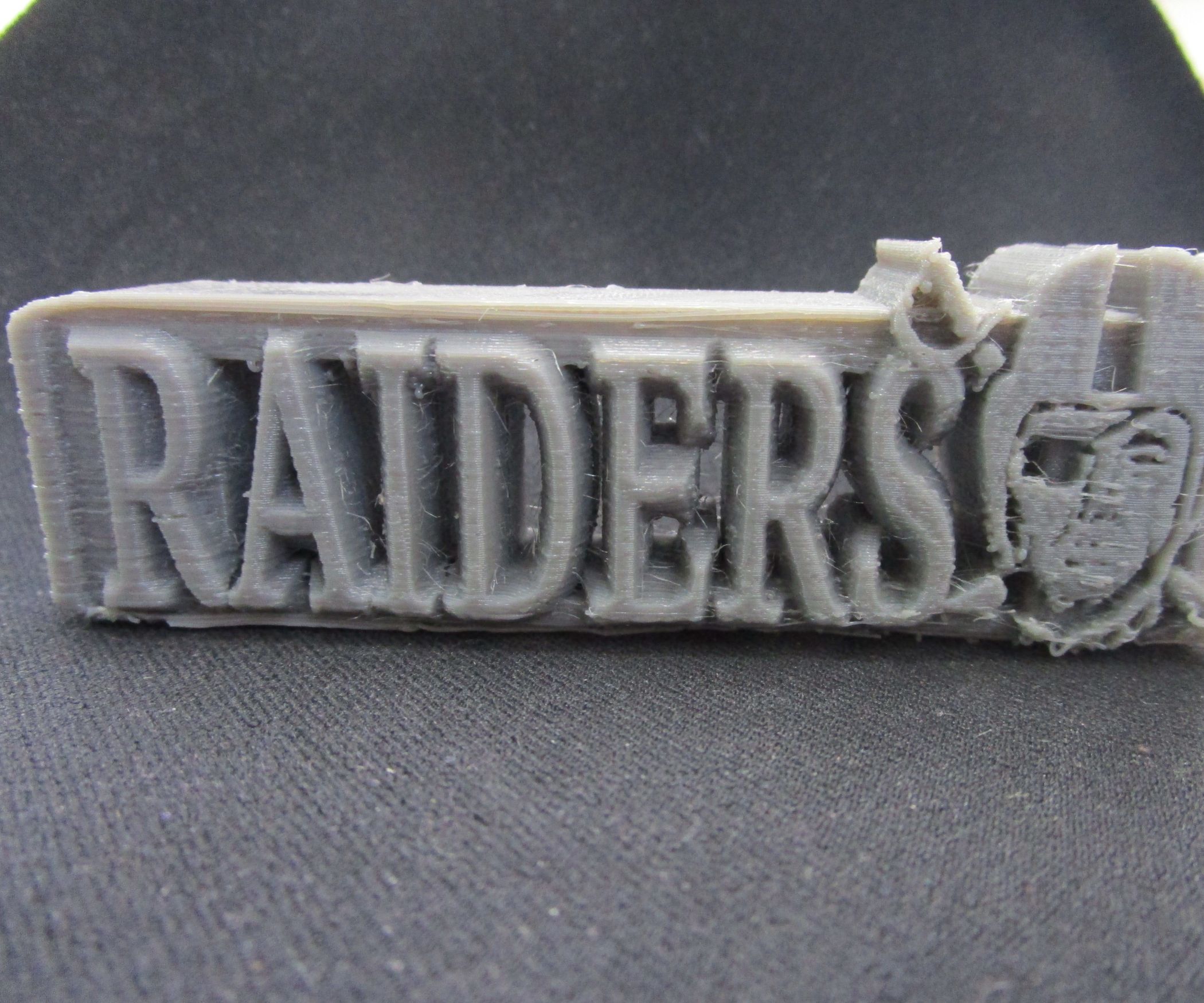 Raiders Fan Logo Desk Ornament : 3 Steps - Instructables