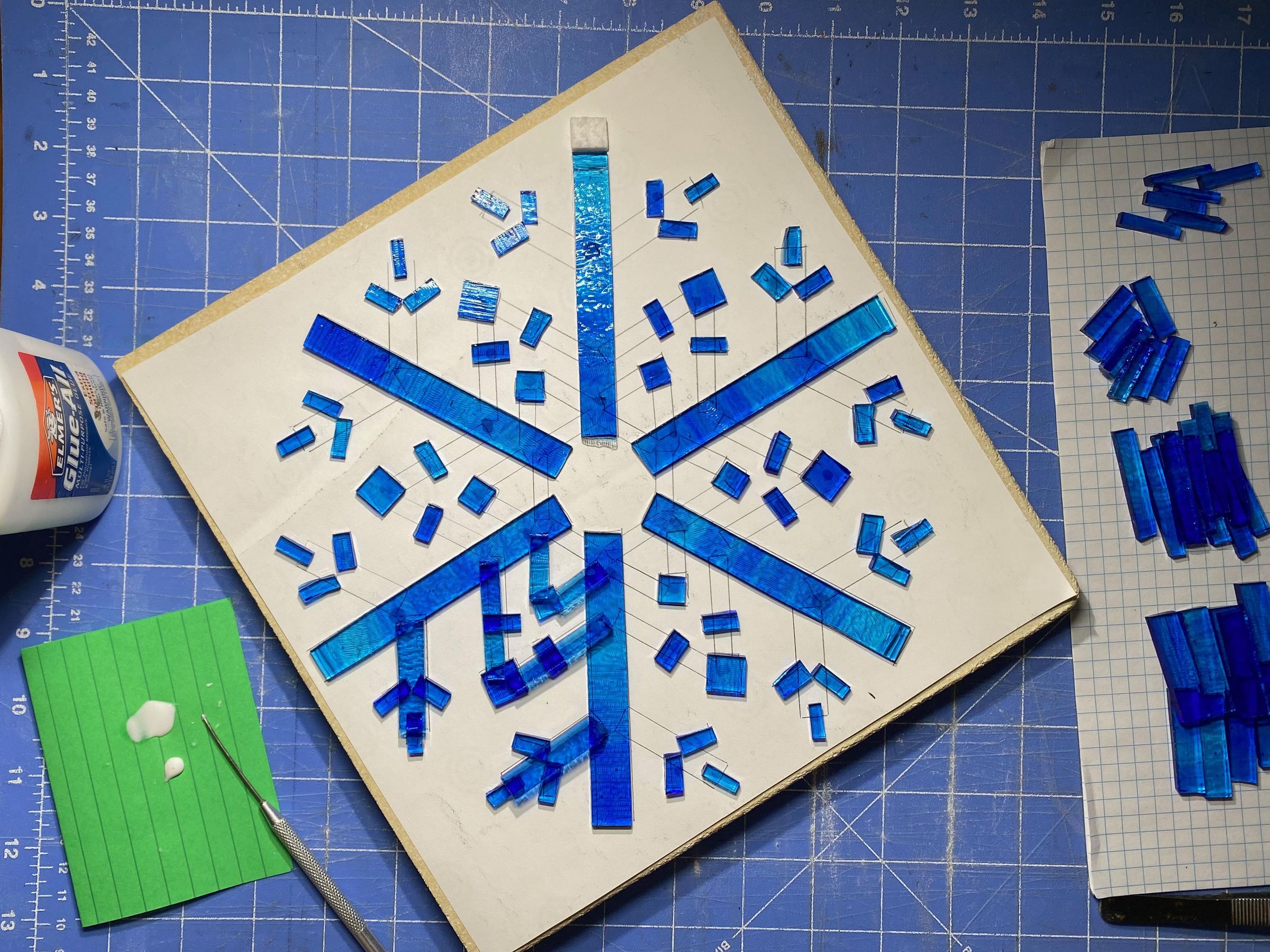 Make a Fused Glass Snowflake : 8 Steps (with Pictures) - Instructables