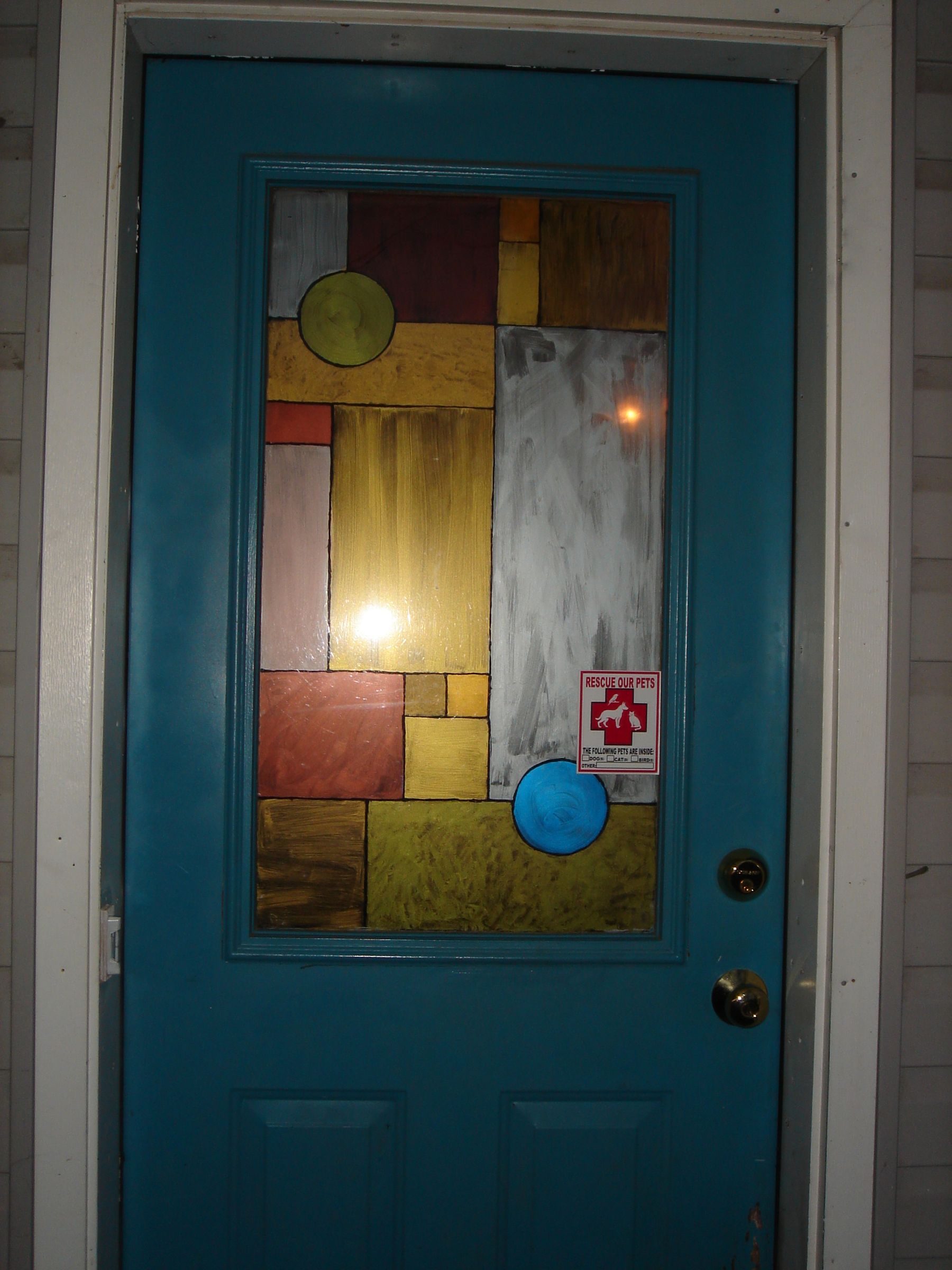 Faux Stained Glass Window : 4 Steps (with Pictures) - Instructables