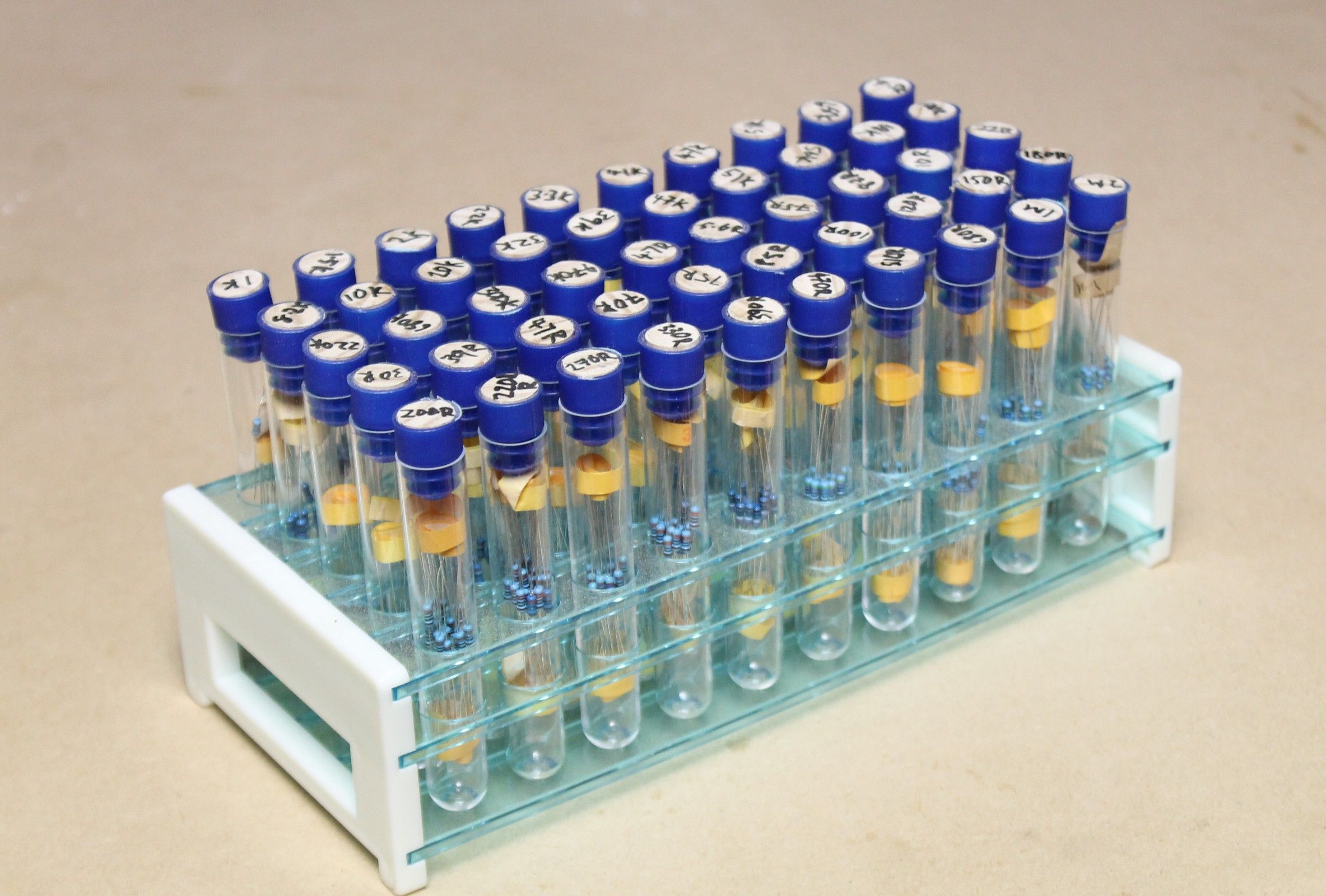 Resistor Organizer and Storage : 4 Steps (with Pictures) - Instructables