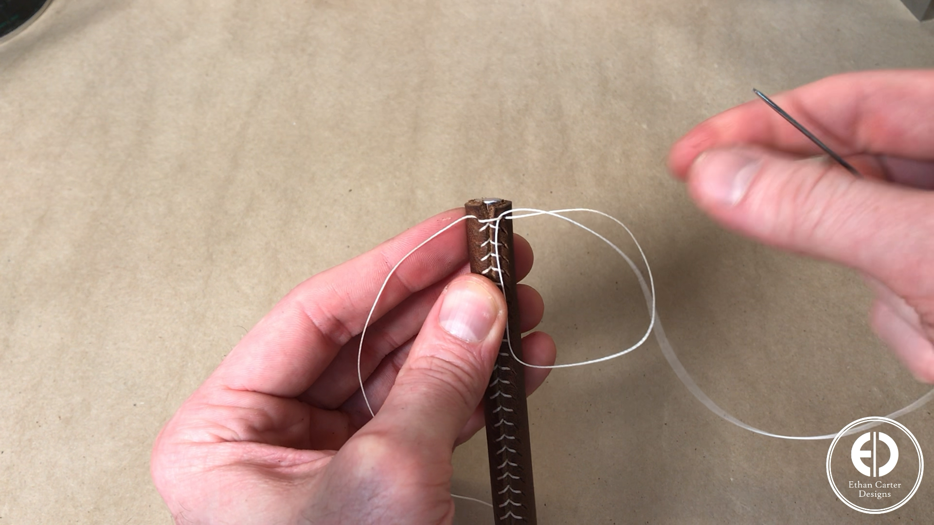 Leather Stitching: How-To Three Ways : 4 Steps (with Pictures ...