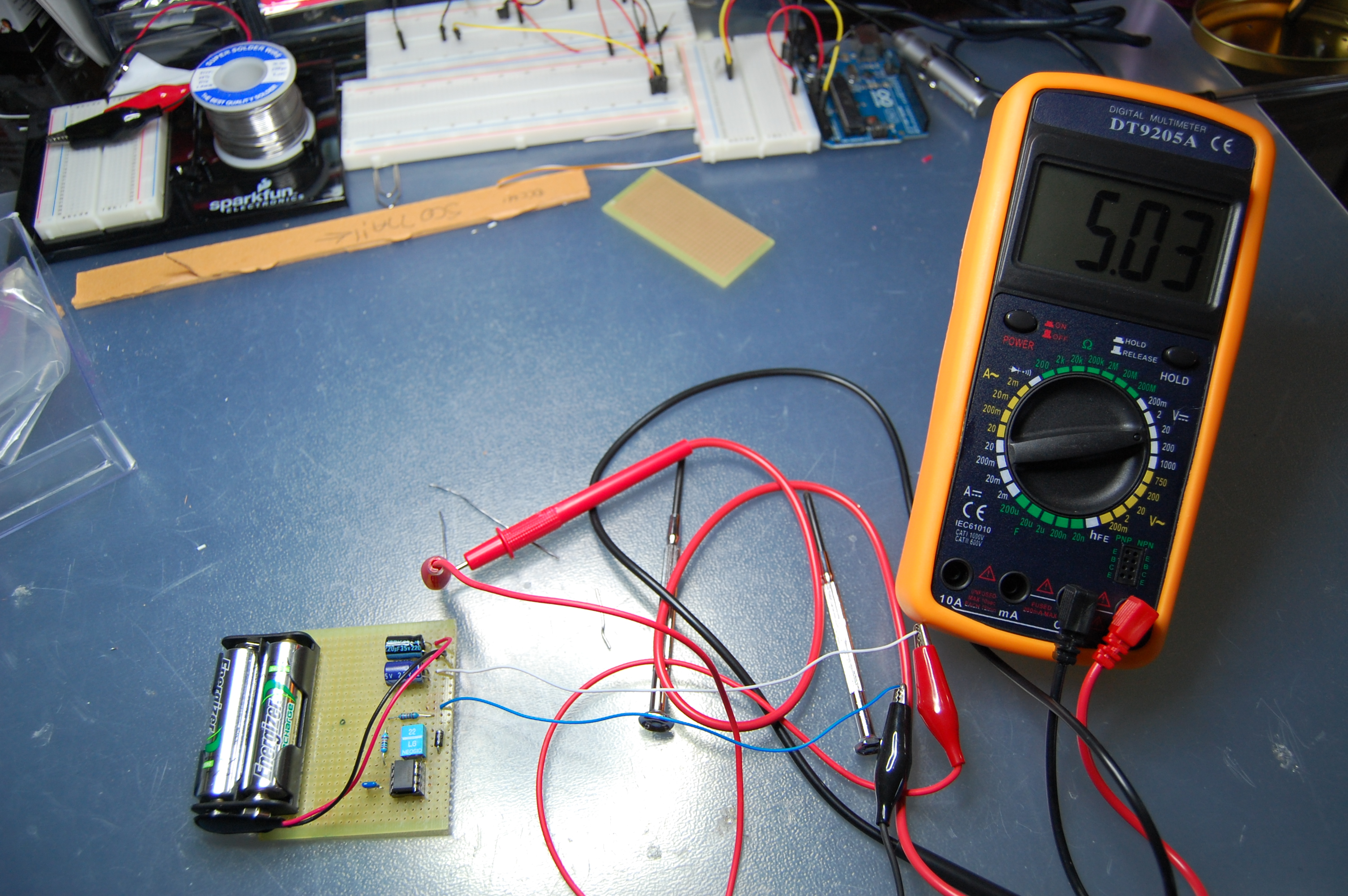 The Arduino AA Undershield : 6 Steps - Instructables