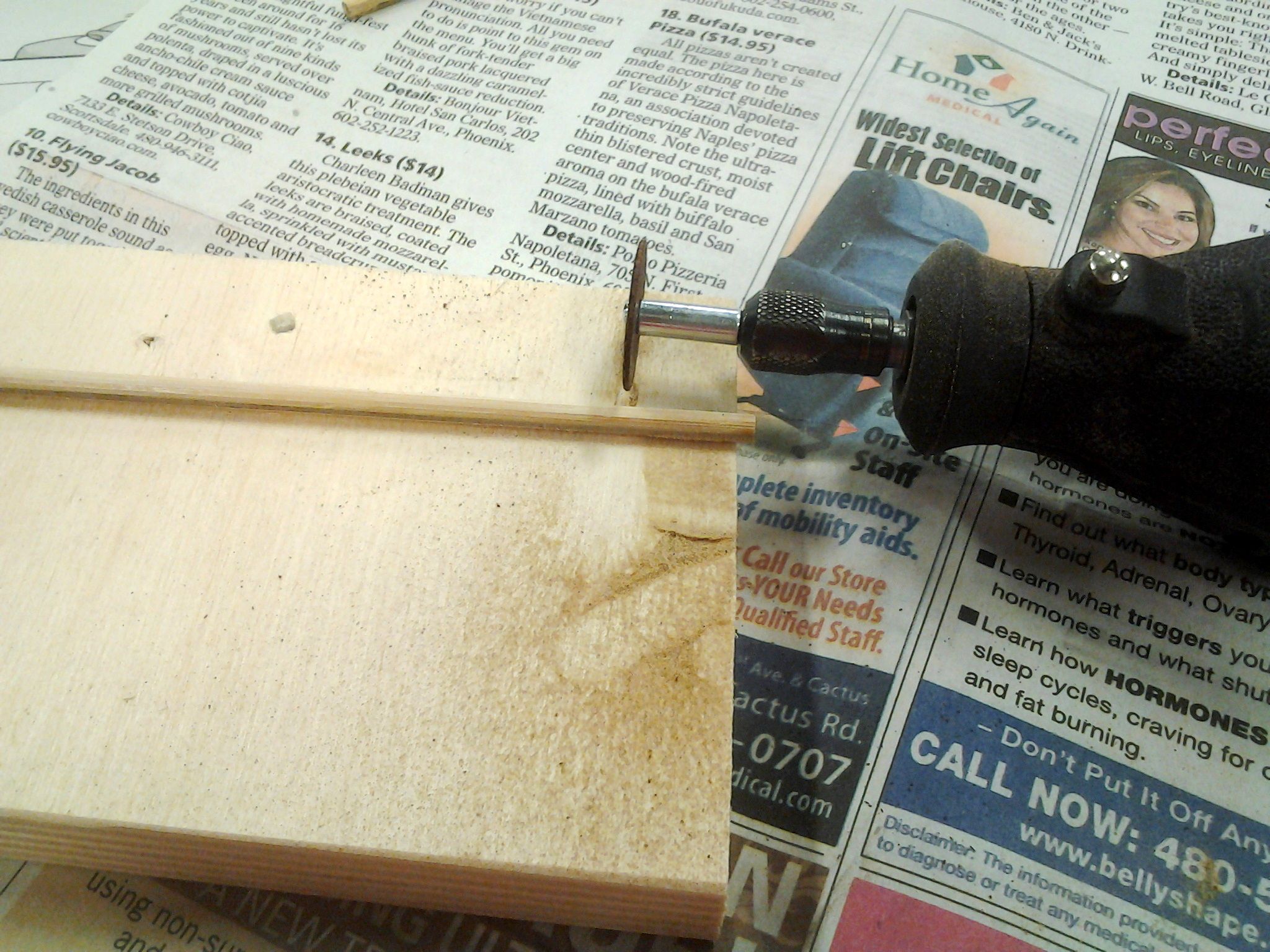 Homemade Center Finder Tool, Quick, Cheap, Easy. : 4 Steps (with ...