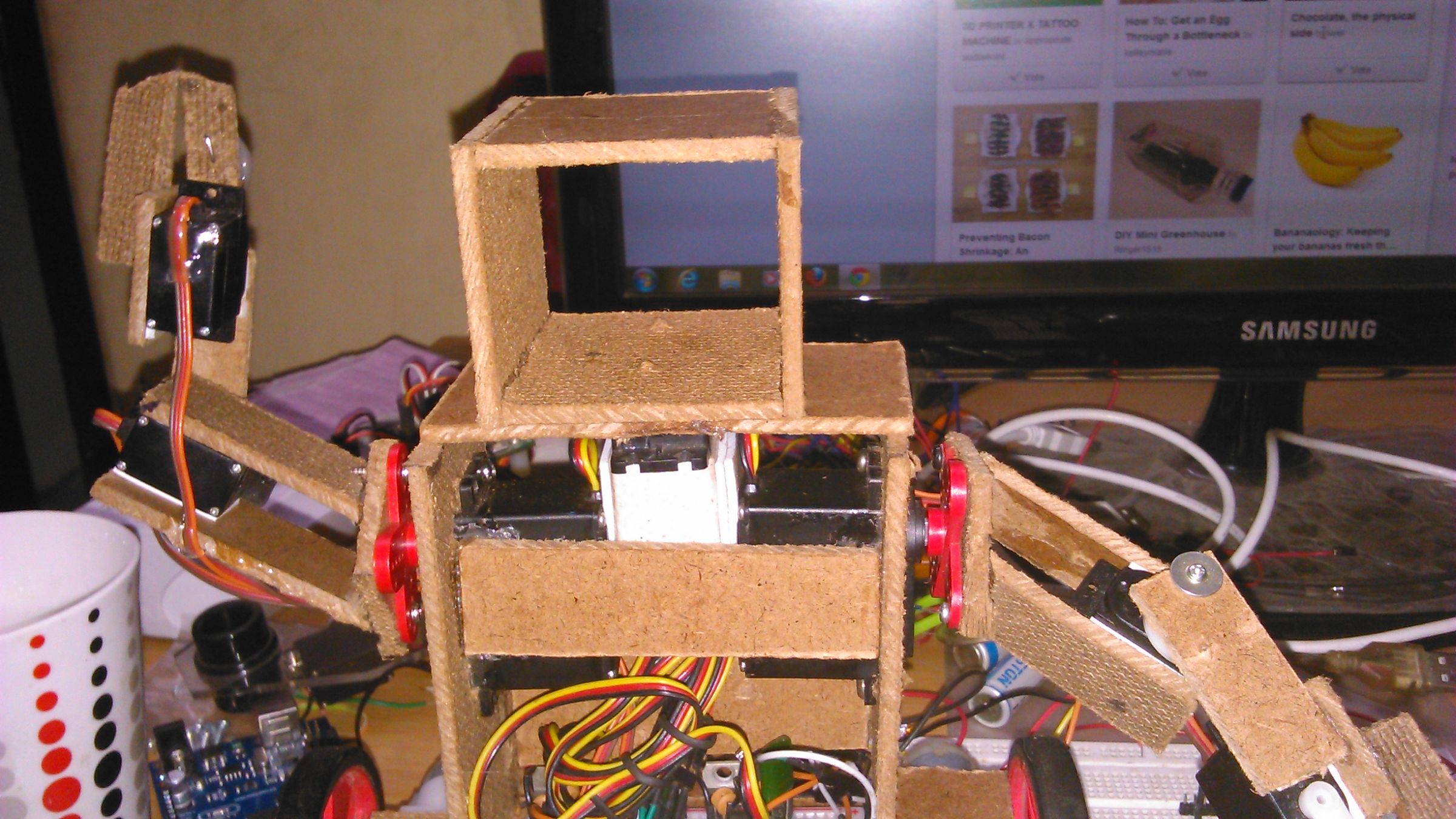 How I Made a Robot- D.S - Instructables