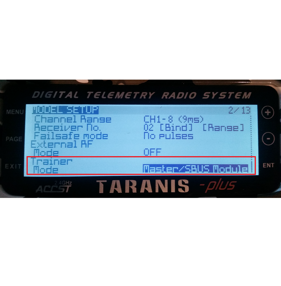 Simple Taranis X9D+ Wireless Trainer Using SBUS Receiver Input : 9 ...