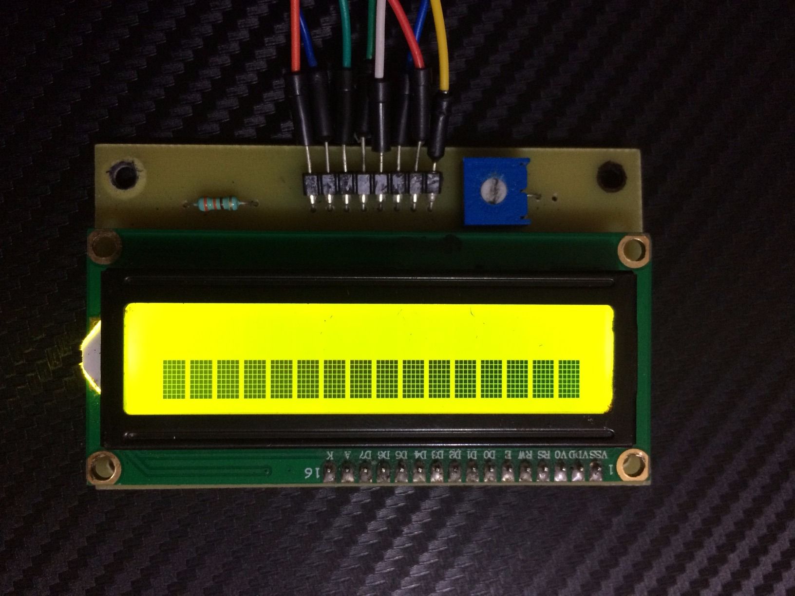 Homemade 16x2 LCD Module : 3 Steps - Instructables