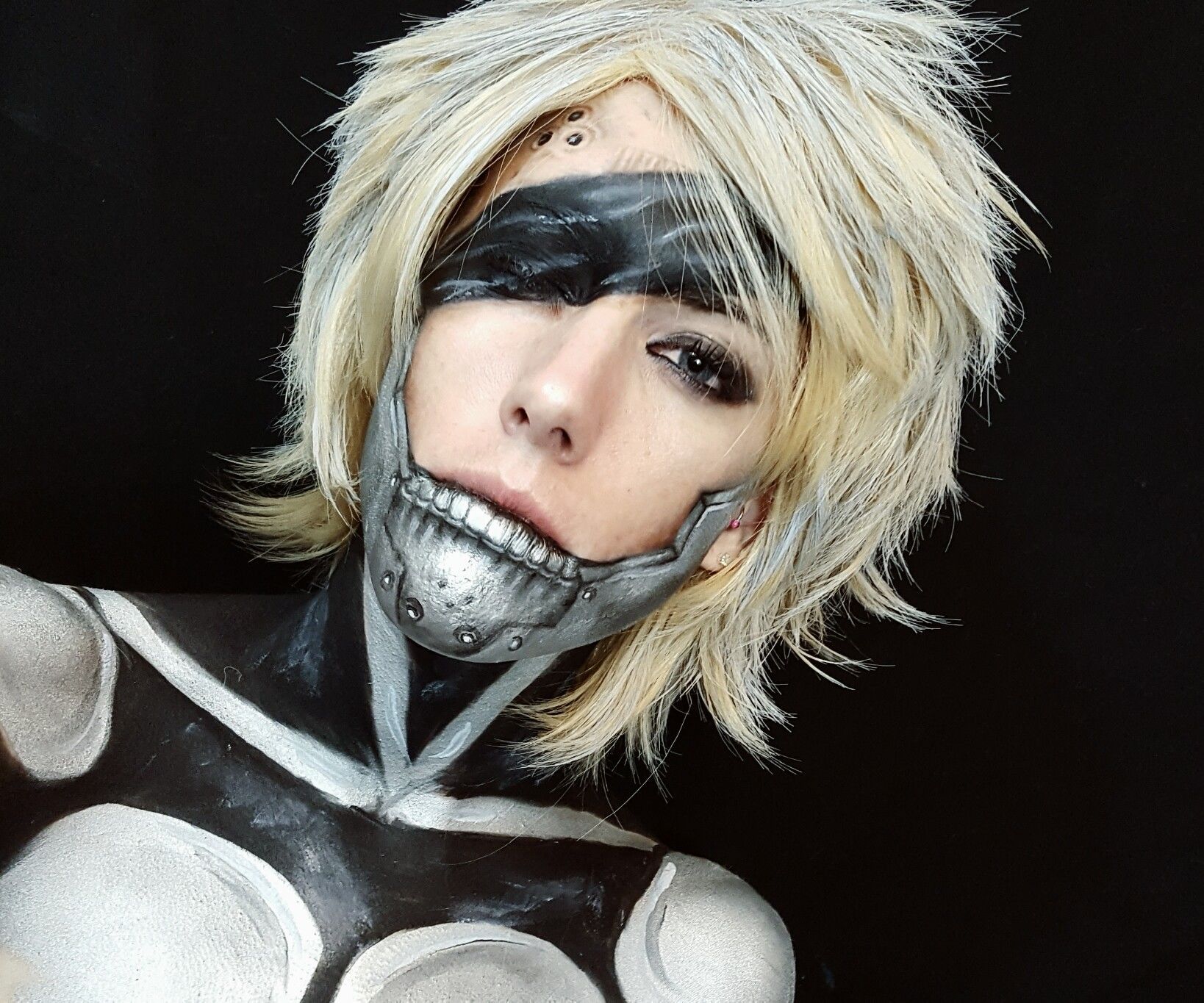 Raiden Metal Gear Face