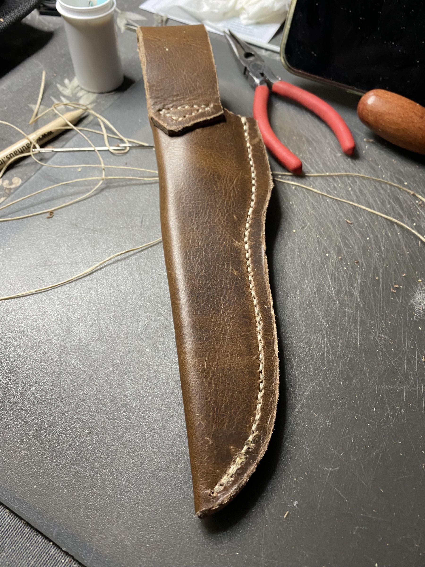 DIY Leather Knife Sheath : 8 Steps (with Pictures) - Instructables