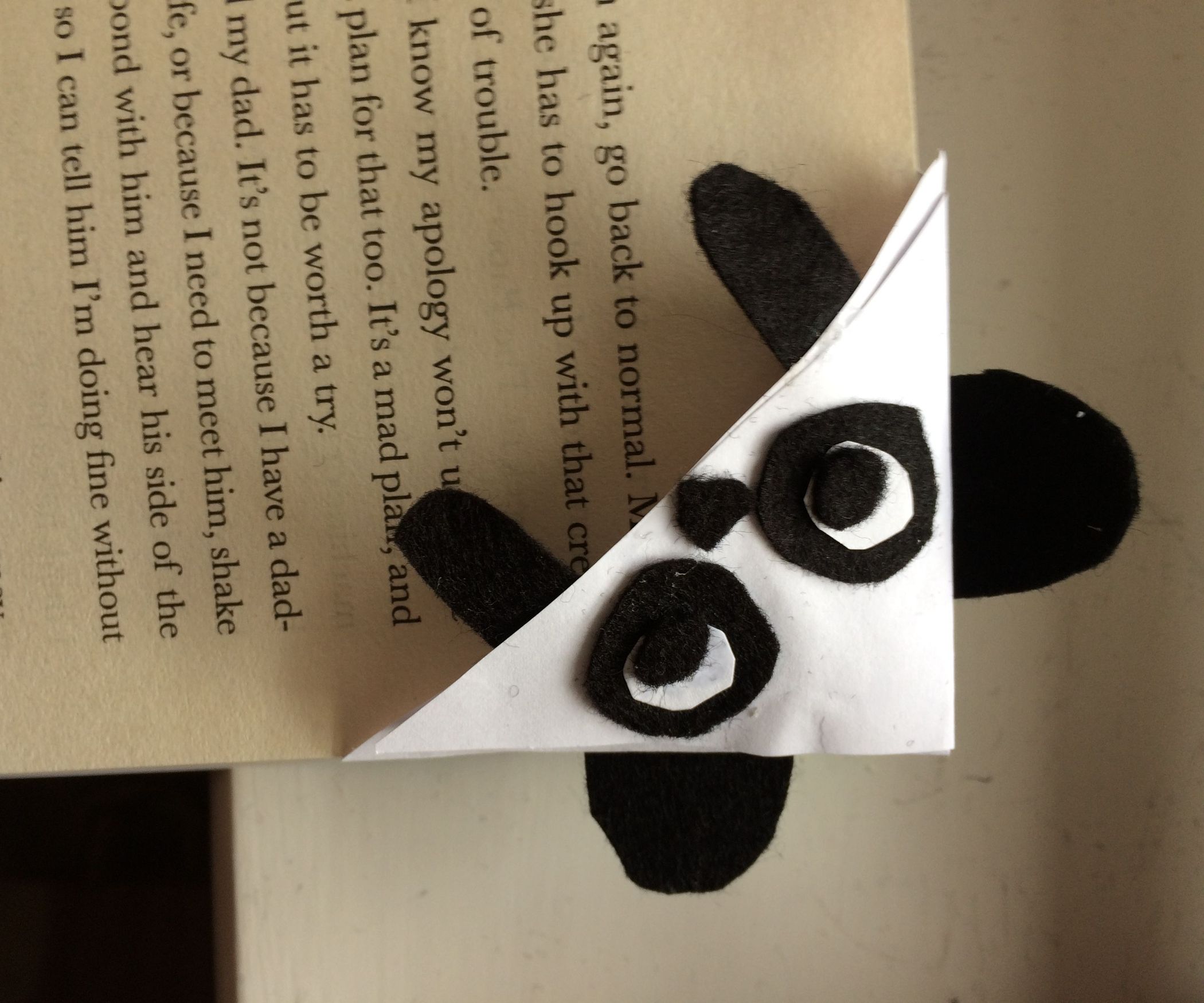 Cute Panda Corner Bookmark :) : 6 Steps (with Pictures) - Instructables