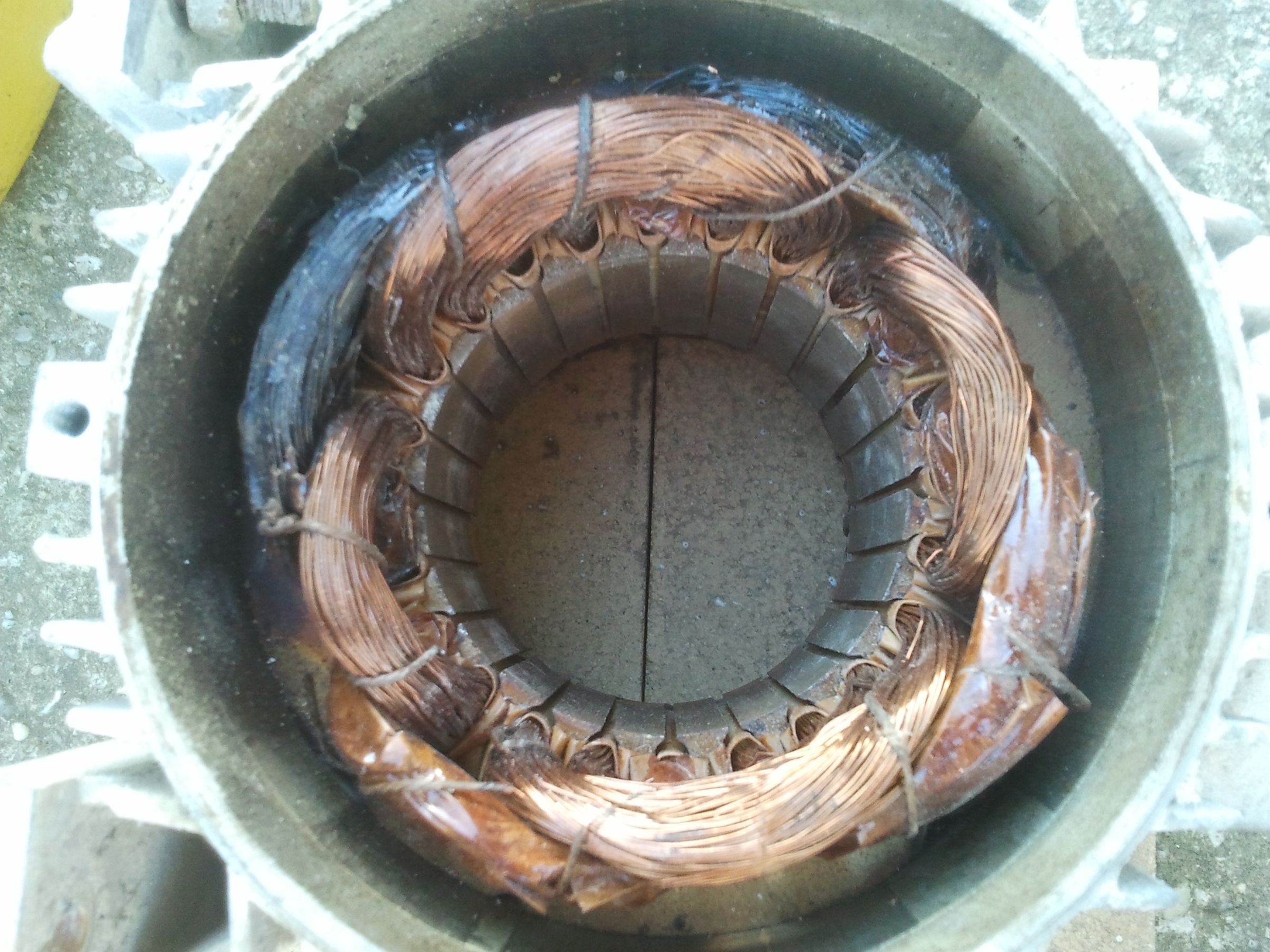 Rewinding and Renovation of the Electric Motor : 45 Steps (with ...