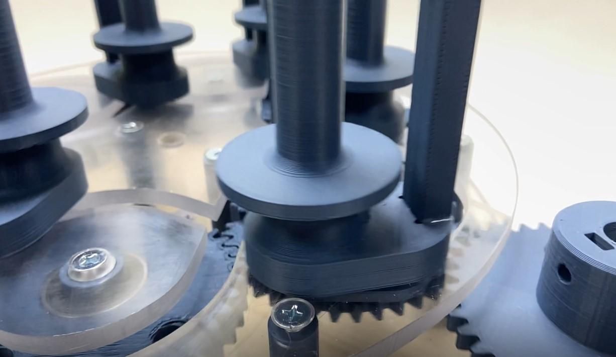 3D Printed Braiding Machine / How It Works, Construction, Technical ...