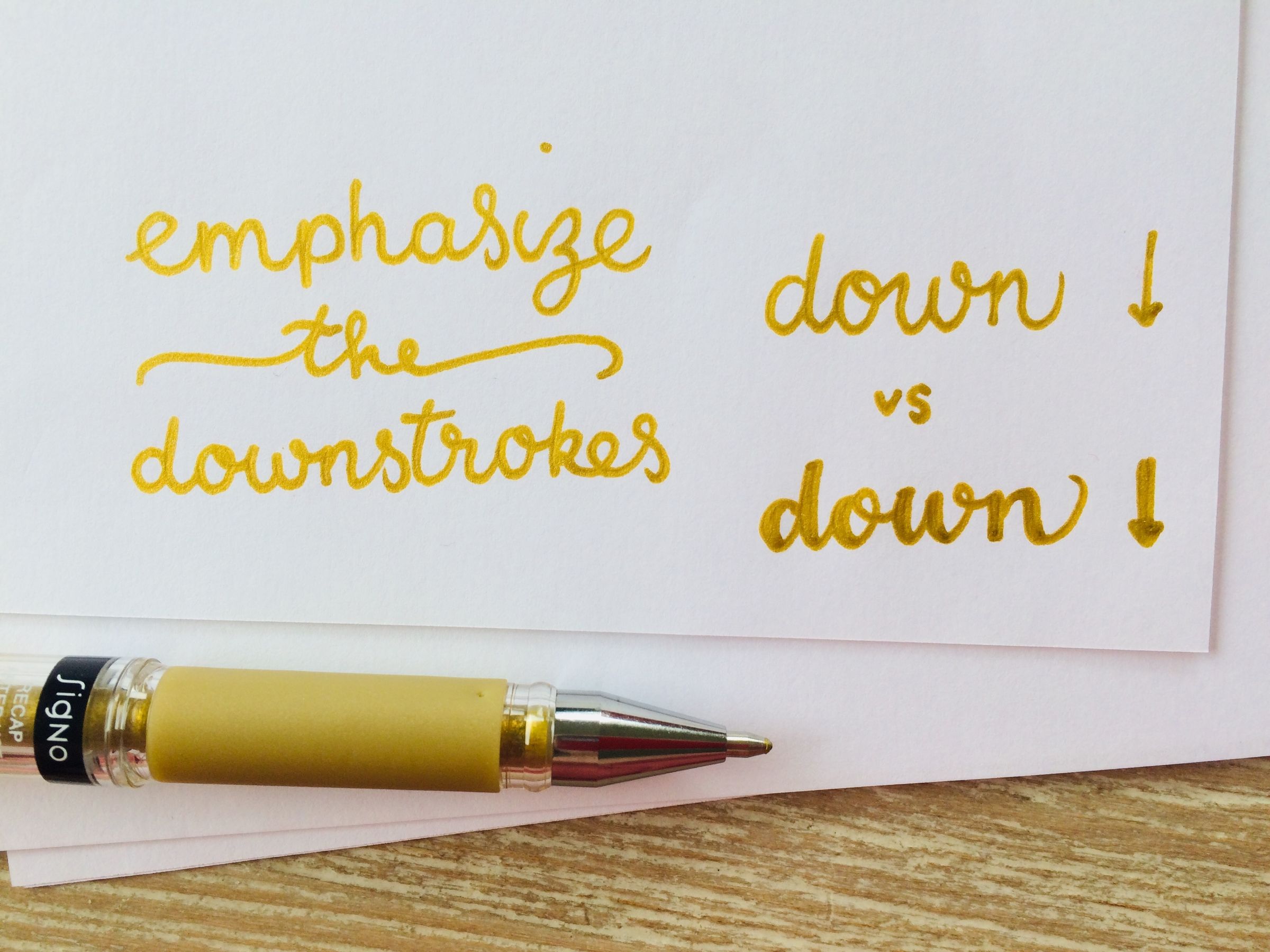 Handwriting to Calligraphy (with Pictures) - Instructables