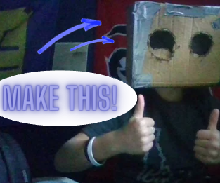 Boxxy: the Cardboard Mask : 4 Steps - Instructables